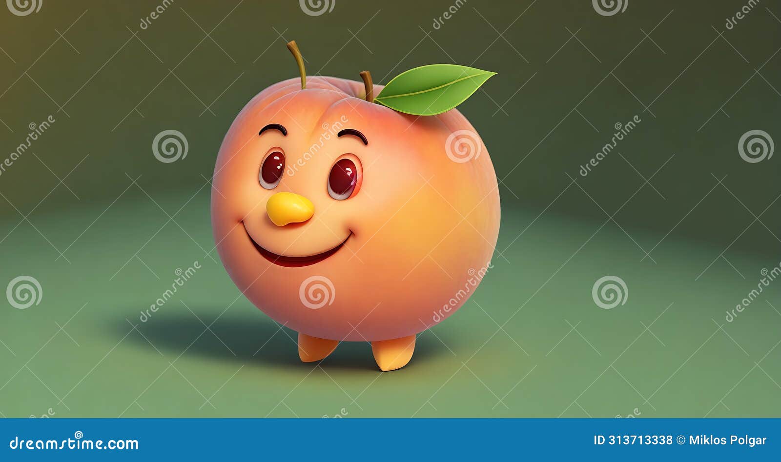Smiling Orange stock illustration. Illustration of peel - 313713338