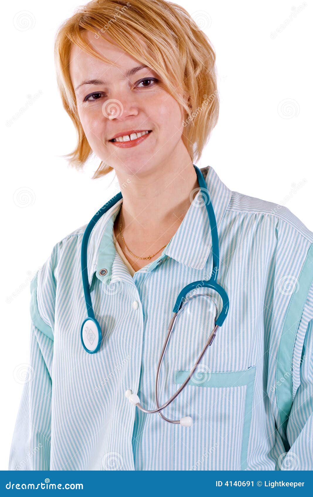 Smiling Paramedic or Doctor Stock Image - Image of attitude, doctor ...