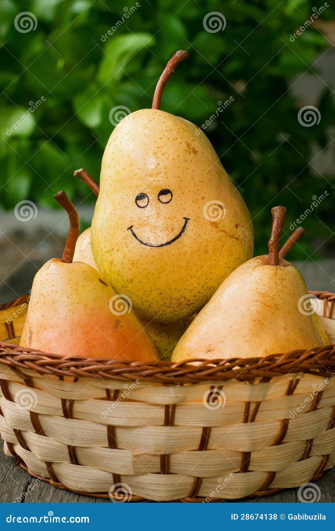 Smiling pears stock photo. Image of good, smiling, pears - 28674138