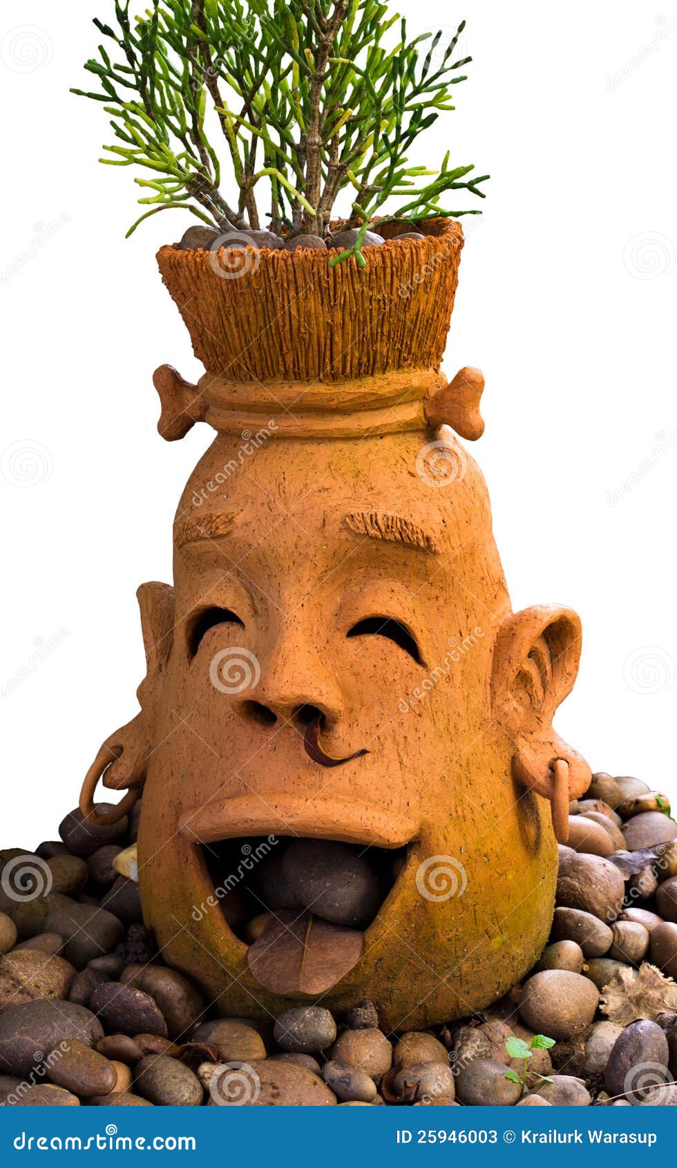 Smiling Pot stock image. Image of flowerpot, pleasure - 25946003