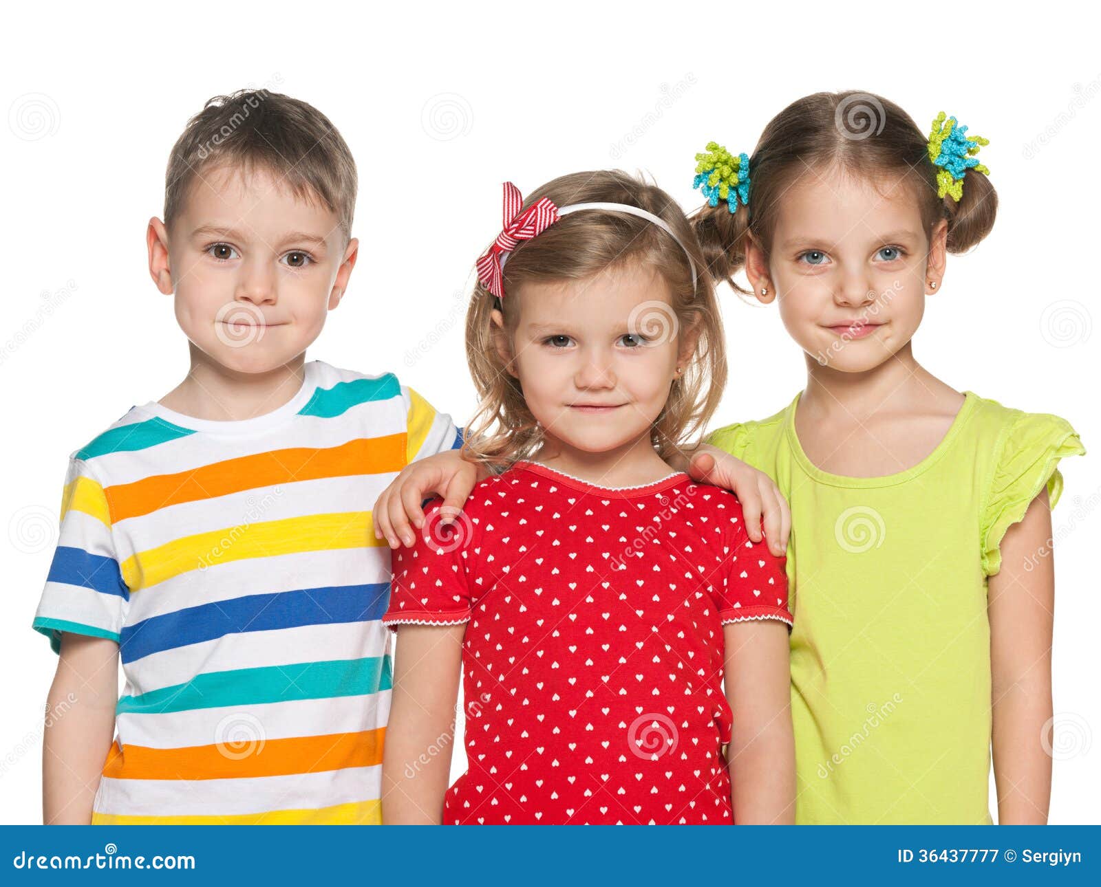 Preschoolers Smiling White Background Stock Photos - Free & Royalty ...