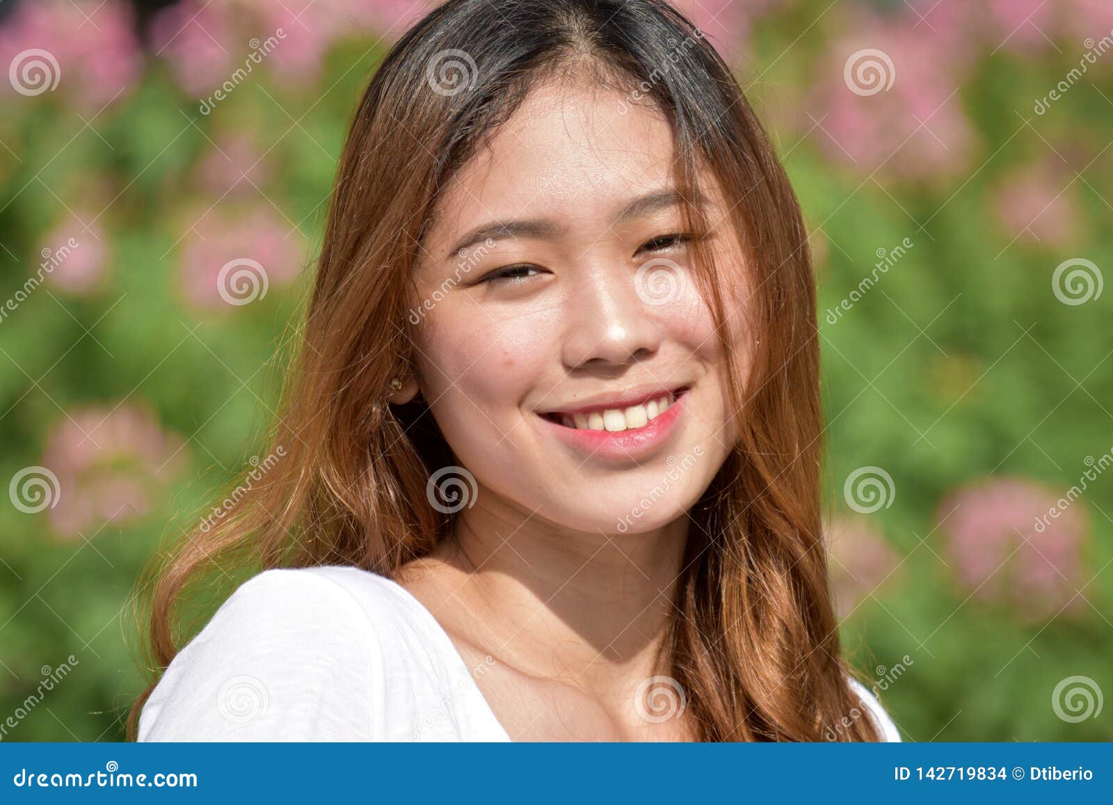 Smiling Pretty Minority Female Stock Photo - Image of minorities, happy ...