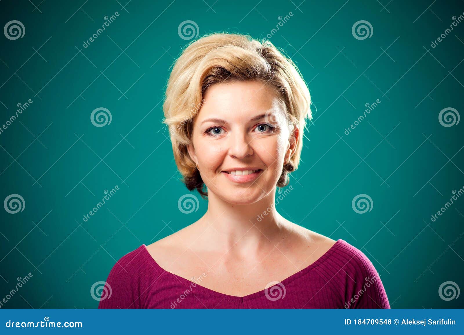 Smiling Pretty Woman Looking At Camera People Lifestyle And Emotions