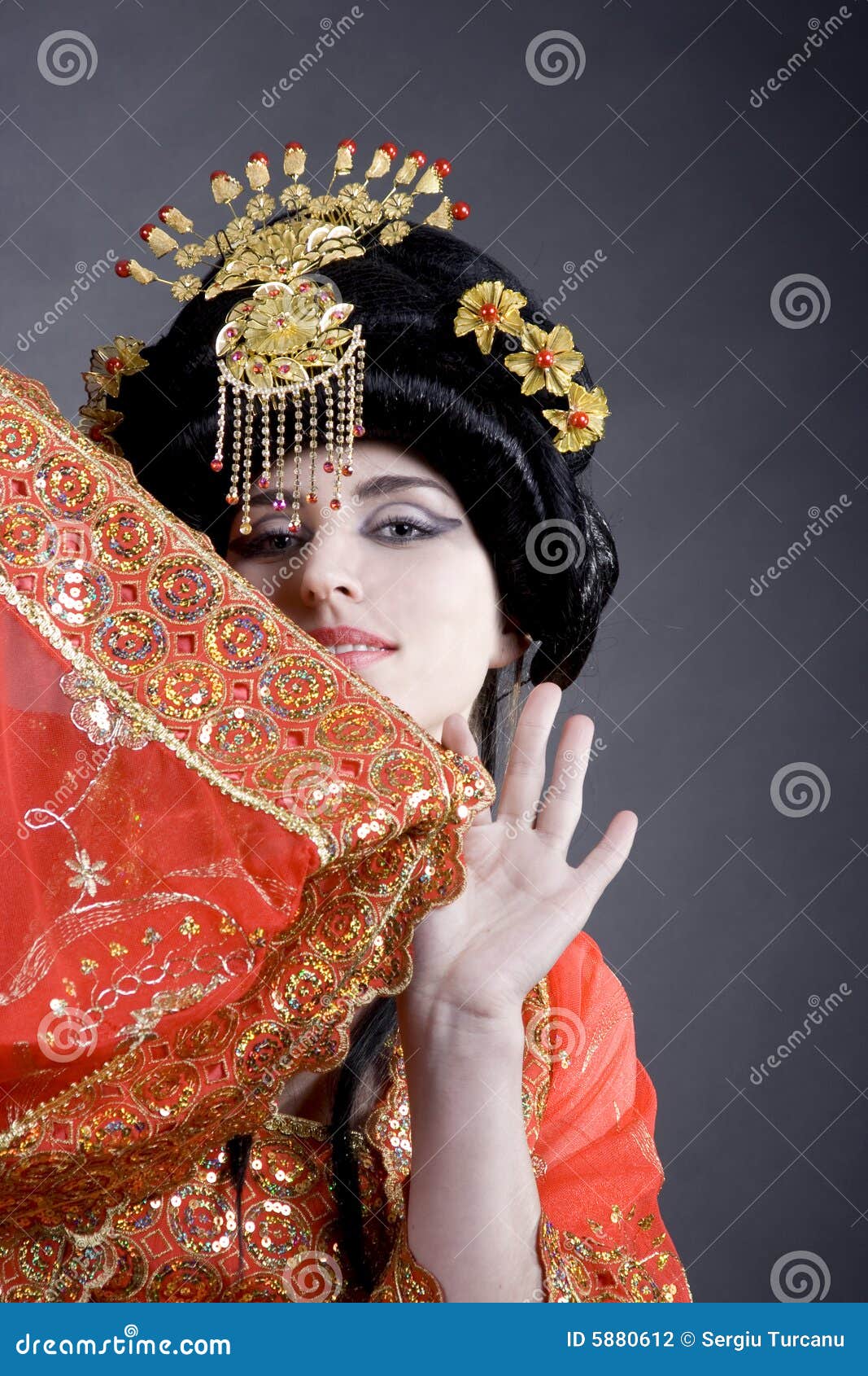 Smiling princess stock photo. Image of epoch, fashion - 5880612