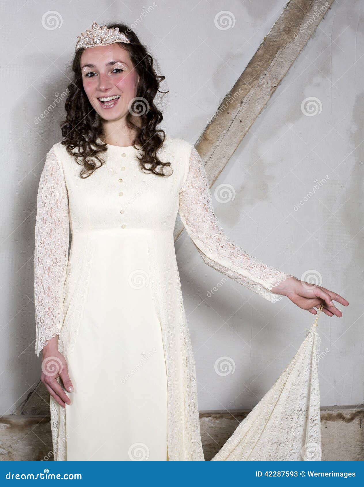 Smiling princess stock image. Image of festival, woman - 42287593
