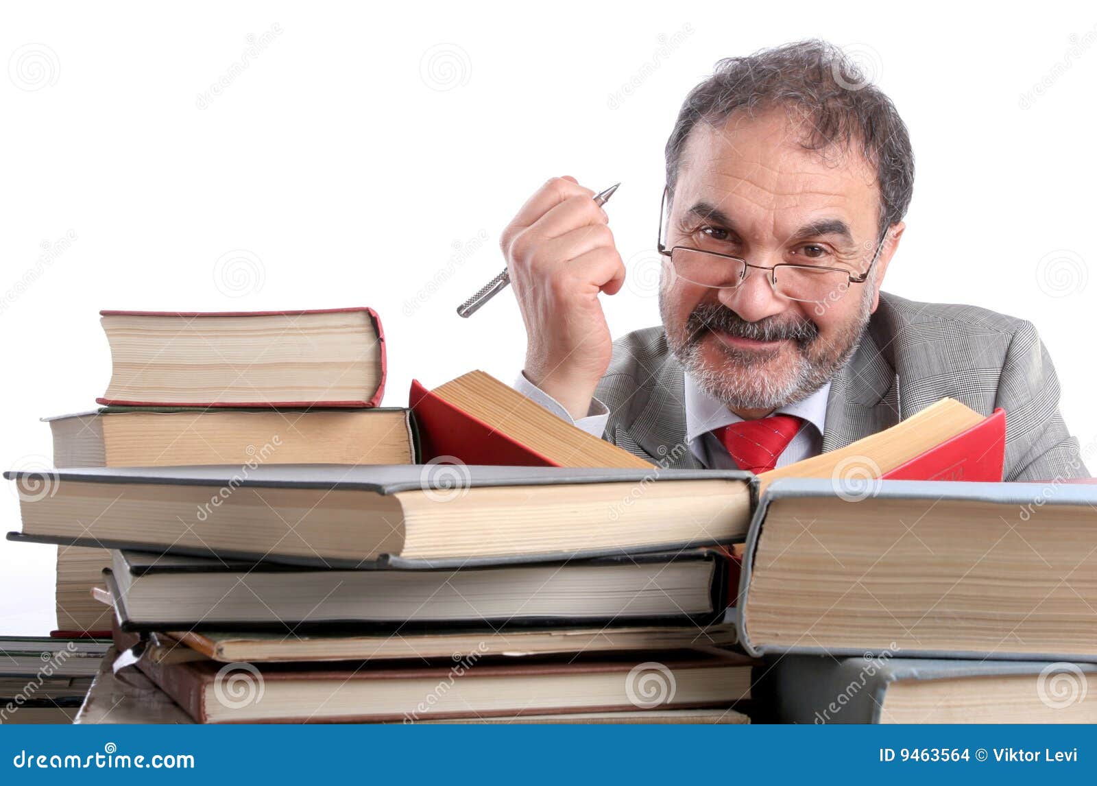 Smiling professor stock photo. Image of person, people - 9463564