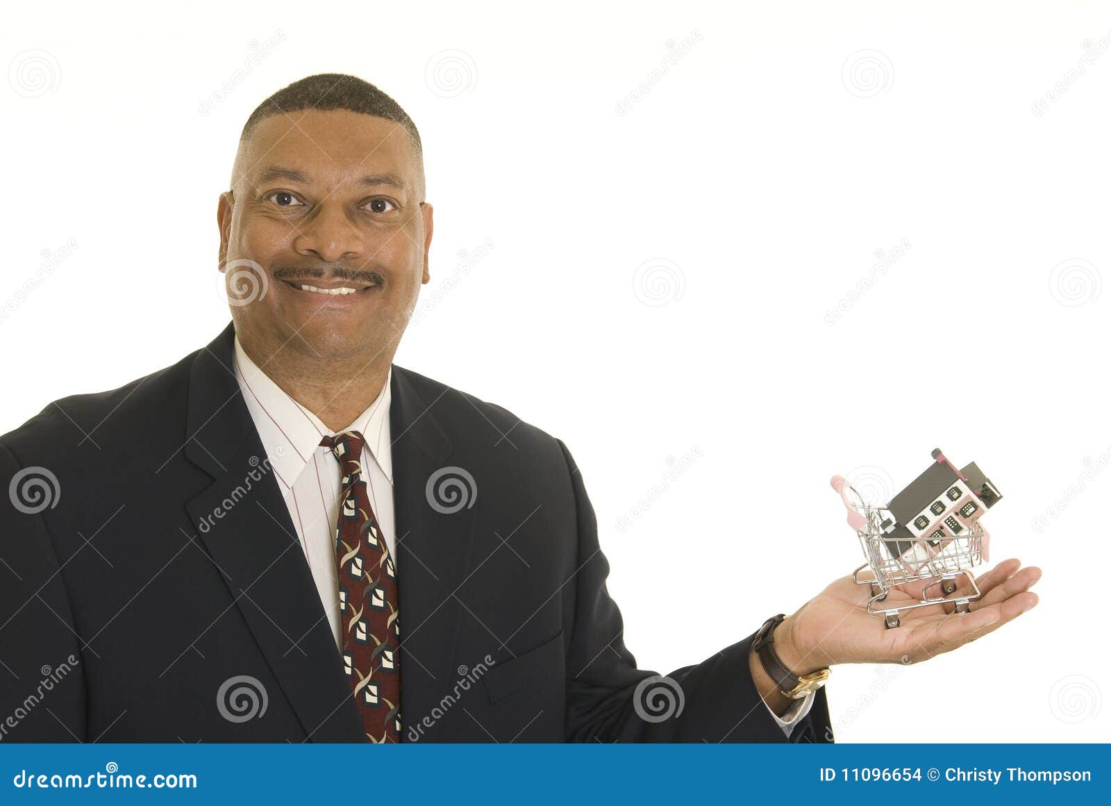 Smiling real estate agent stock photo. Image of shop - 11096654