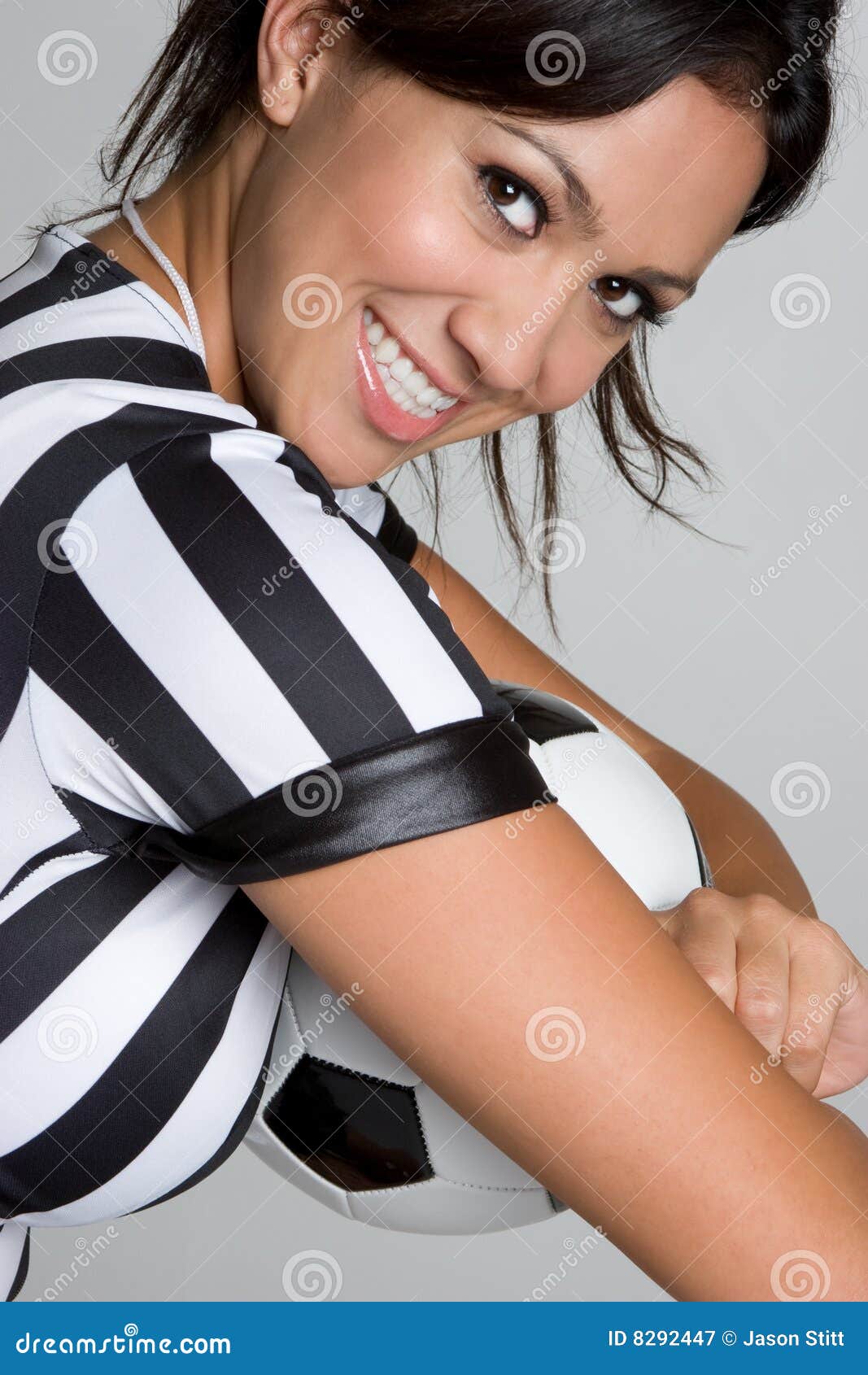 Smiling Referee stock image. Image of closeup, sports - 8292447