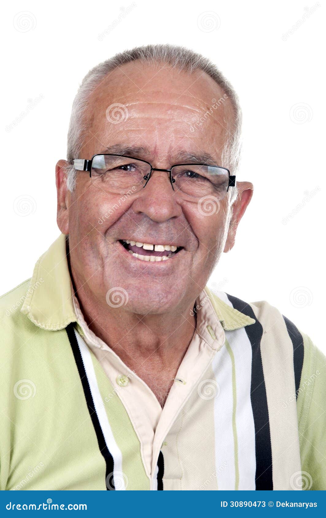 Smiling retired old man stock image. Image of optimism - 30890473