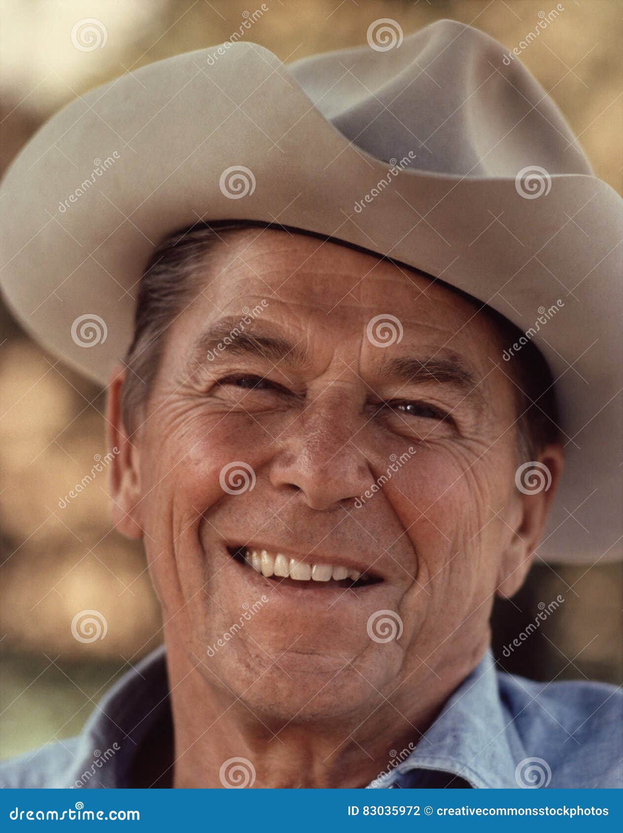Smiling Ronald Reagan Picture. Image: 83035972