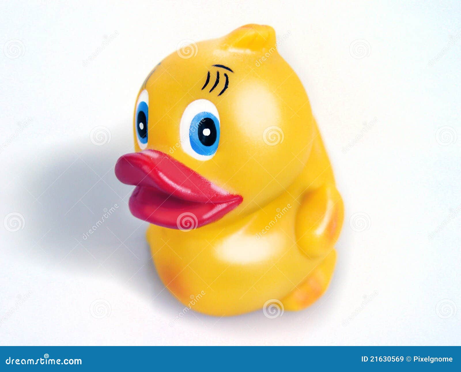 Smiling Rubber Duck stock image. Image of yellow, duck - 21630569