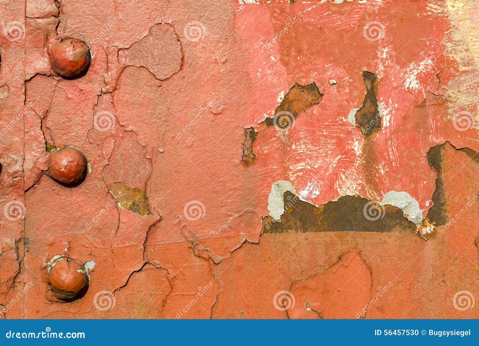 Smiling Rust on Metal Construction Stock Photo - Image of abstract ...