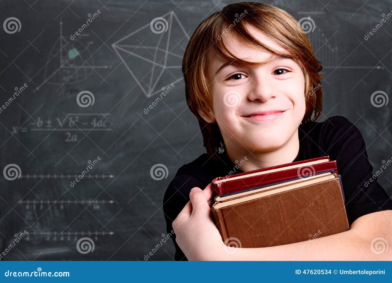 Smiling schoolboy stock photo. Image of school, nerd - 47620534