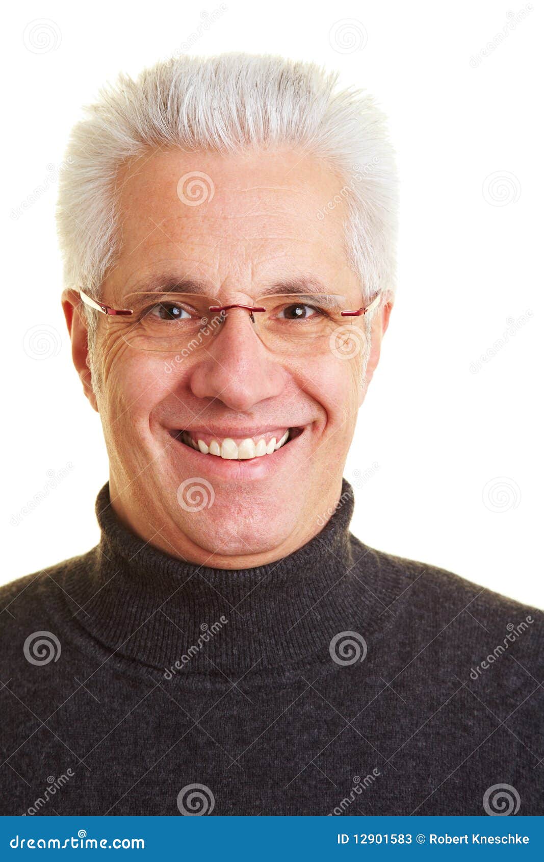 Smiling senior citizen stock image. Image of businessman - 12901583