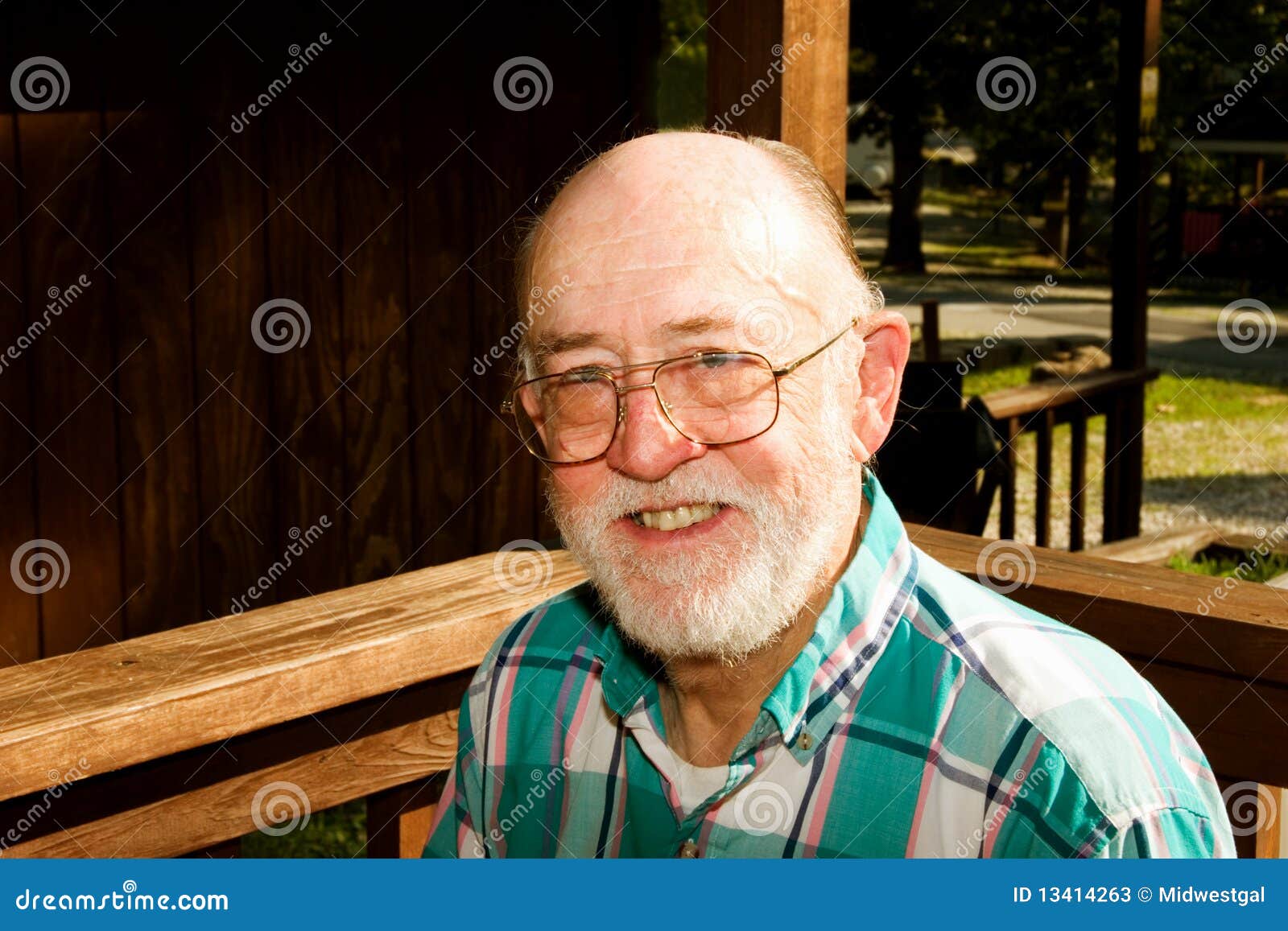 Smiling Senior Citizen stock image. Image of serenity - 13414263