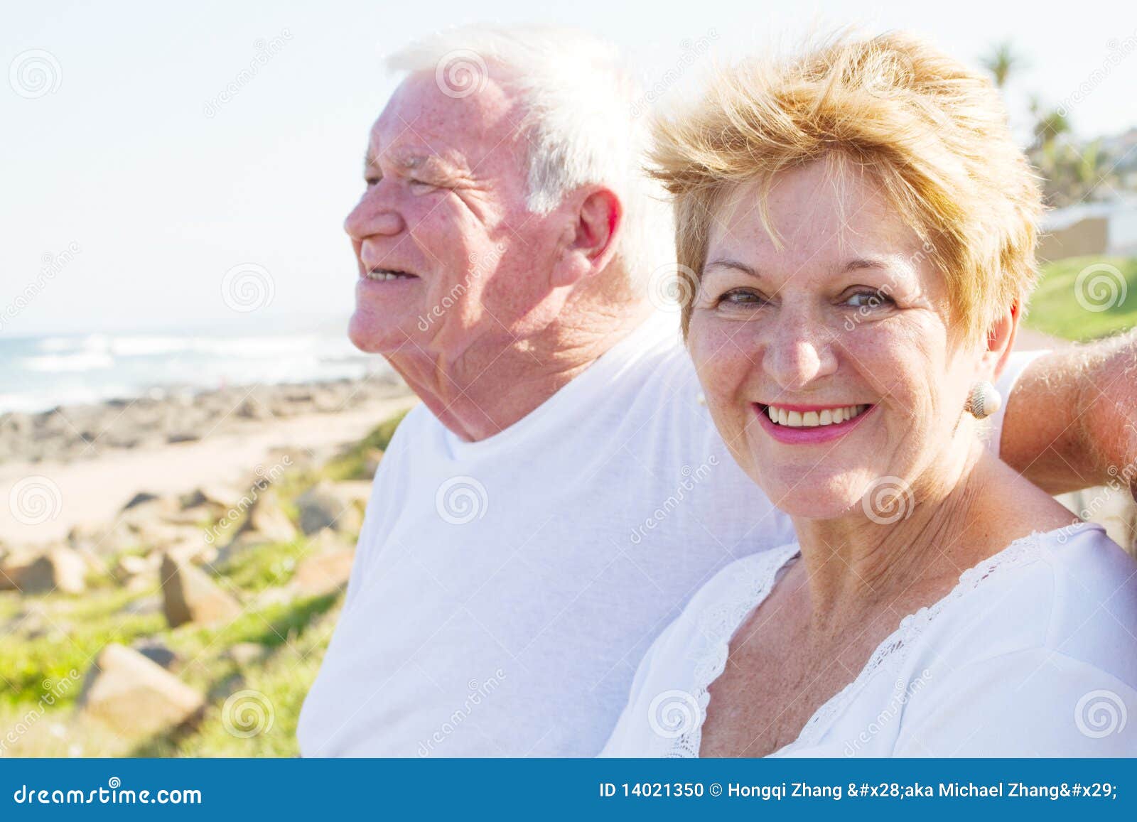 Smiling seniors stock photo. Image of beautiful, loving - 14021350