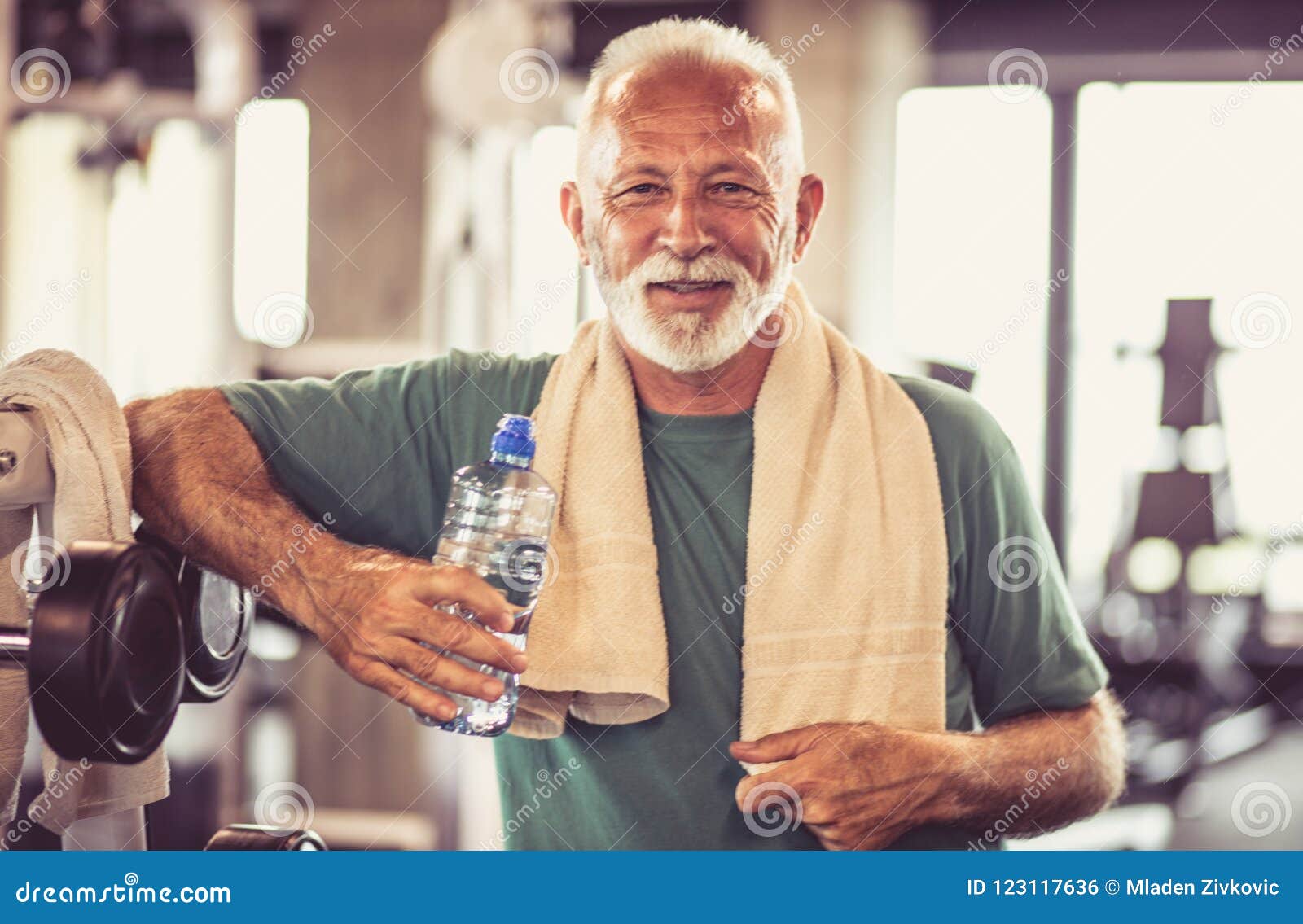 Resting and refreshment. stock photo. Image of exercising - 123117636