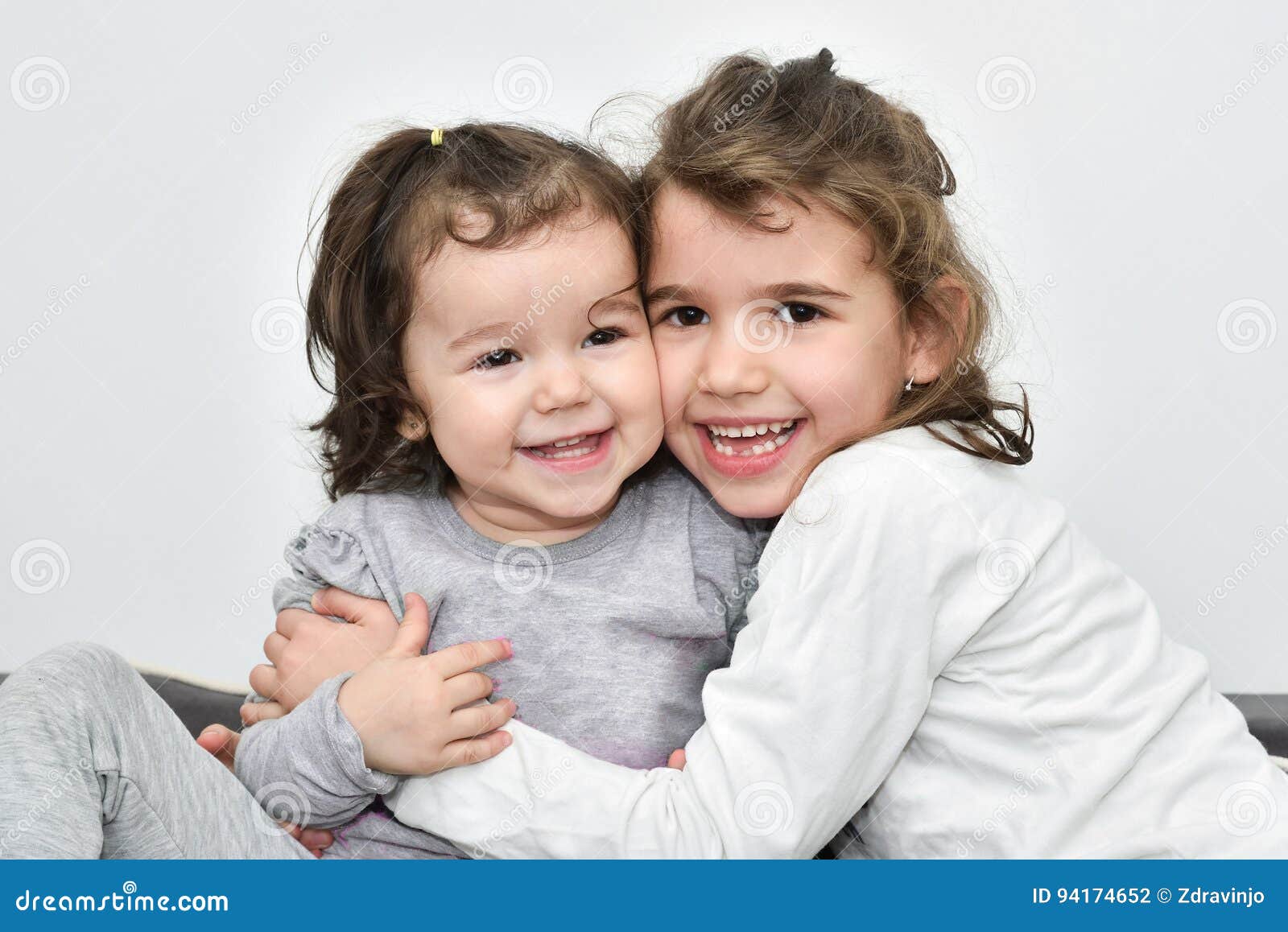 Smiling sisters stock photo. Image of people, girl, beauty - 94174652