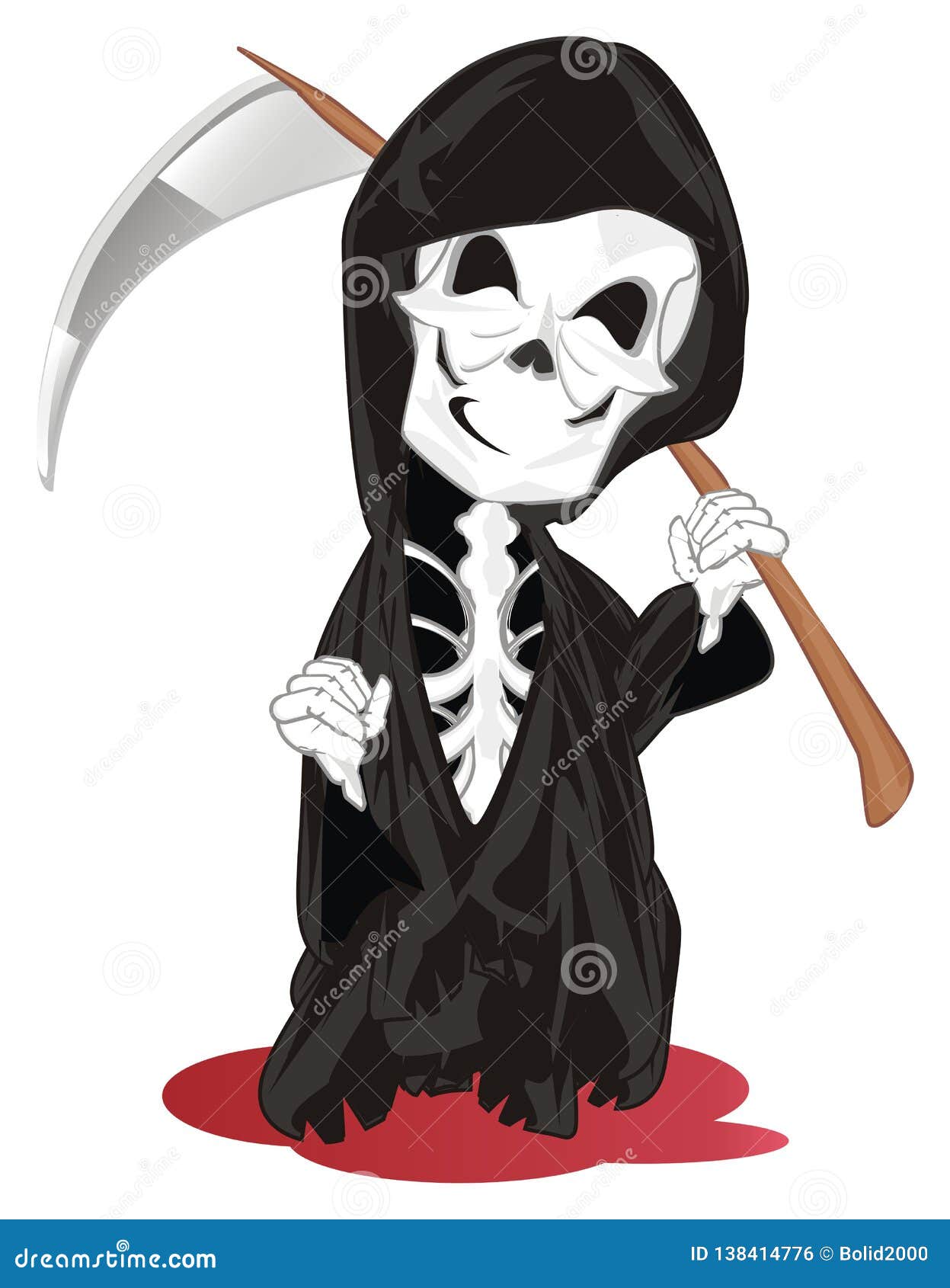 Skeleton with blood stock illustration. Illustration of skull - 138414776