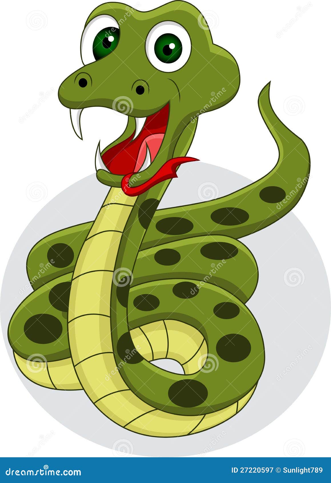 Smiling snake cartoon stock illustration. Illustration of cartoon ...