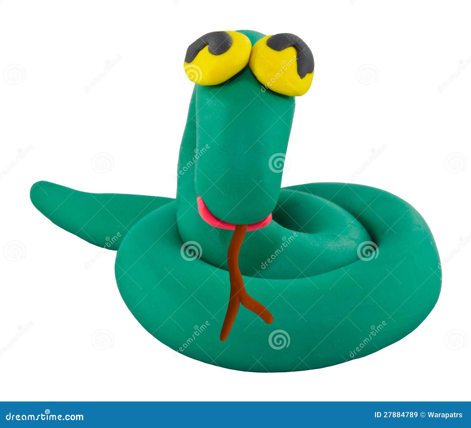 Snake At Dry Clay Close Up Photo. Vipera Renardi Stock Photography ...