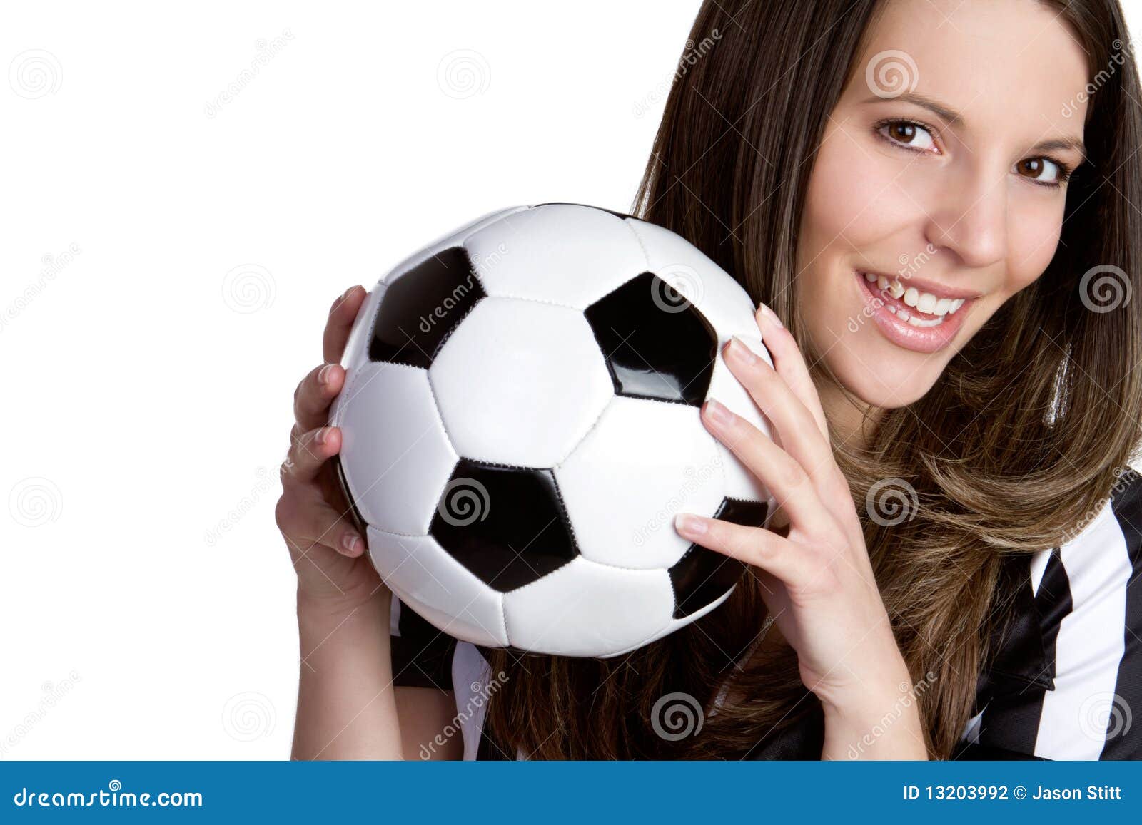 Smiling Soccer Referee stock photo. Image of football - 13203992