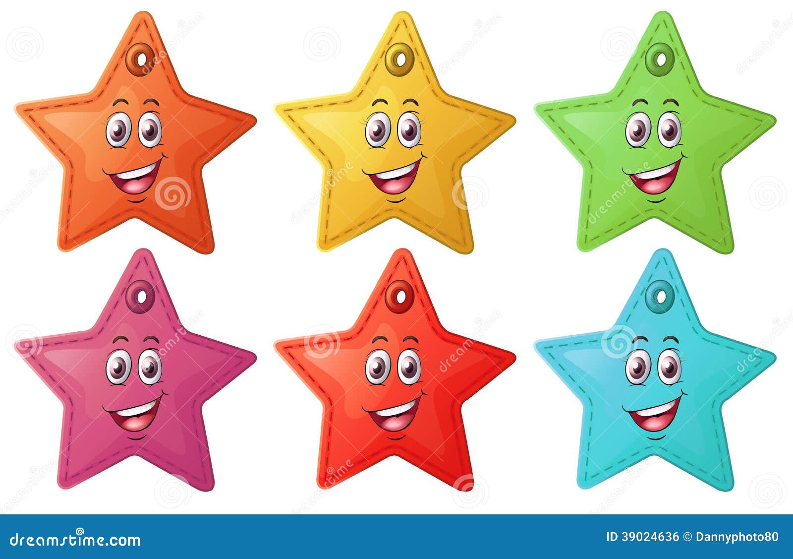Smiling stars stock vector. Illustration of graphic, eyes - 39024636