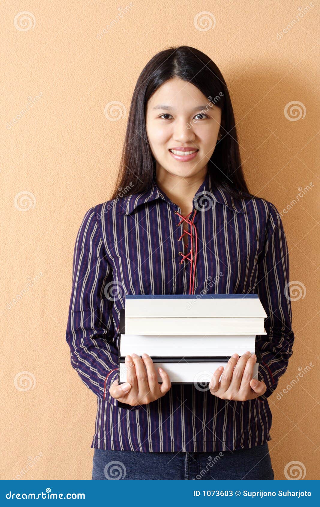 Smiling student stock image. Image of education, learn - 1073603
