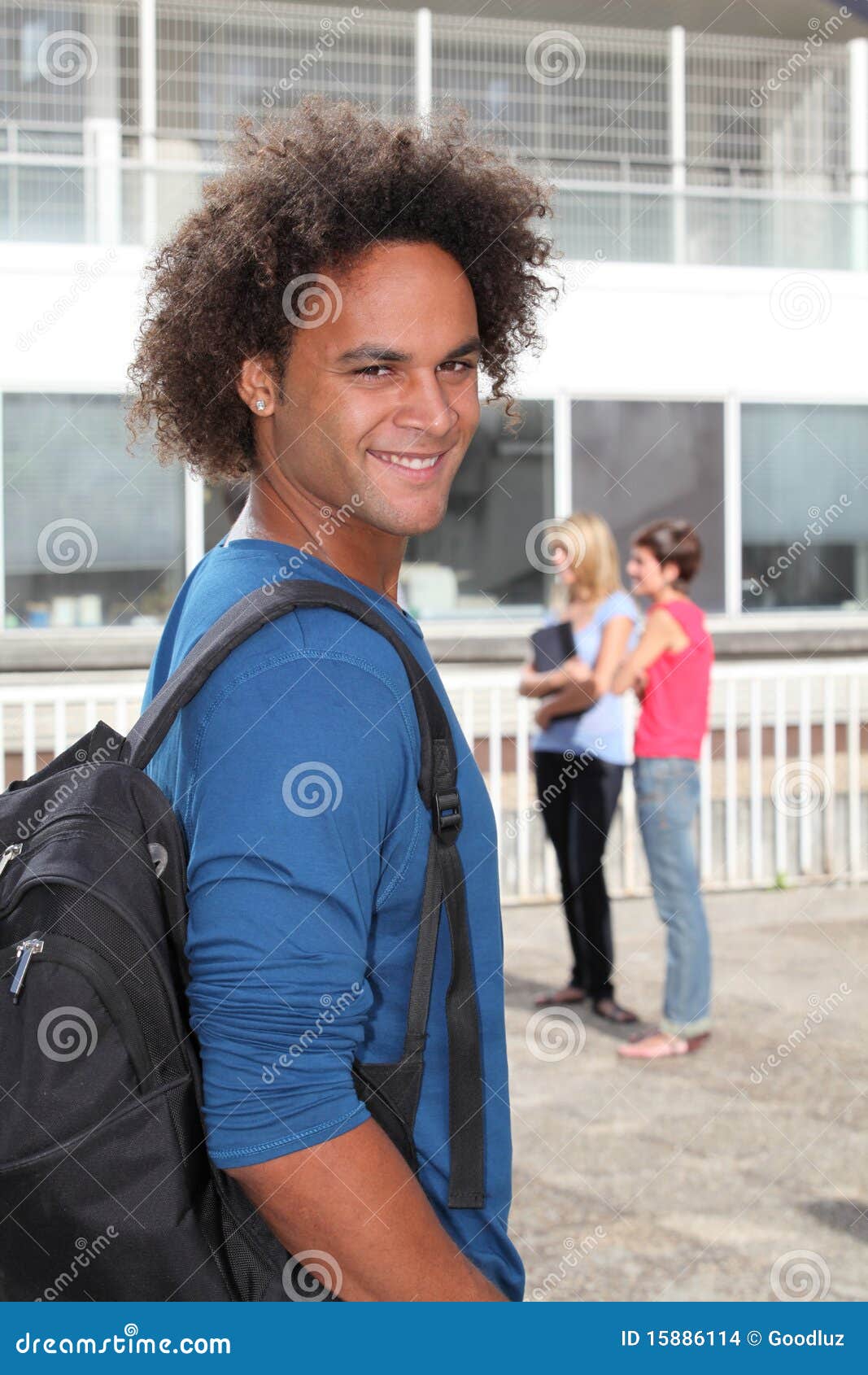 Smiling student stock photo. Image of smiling, vertical - 15886114