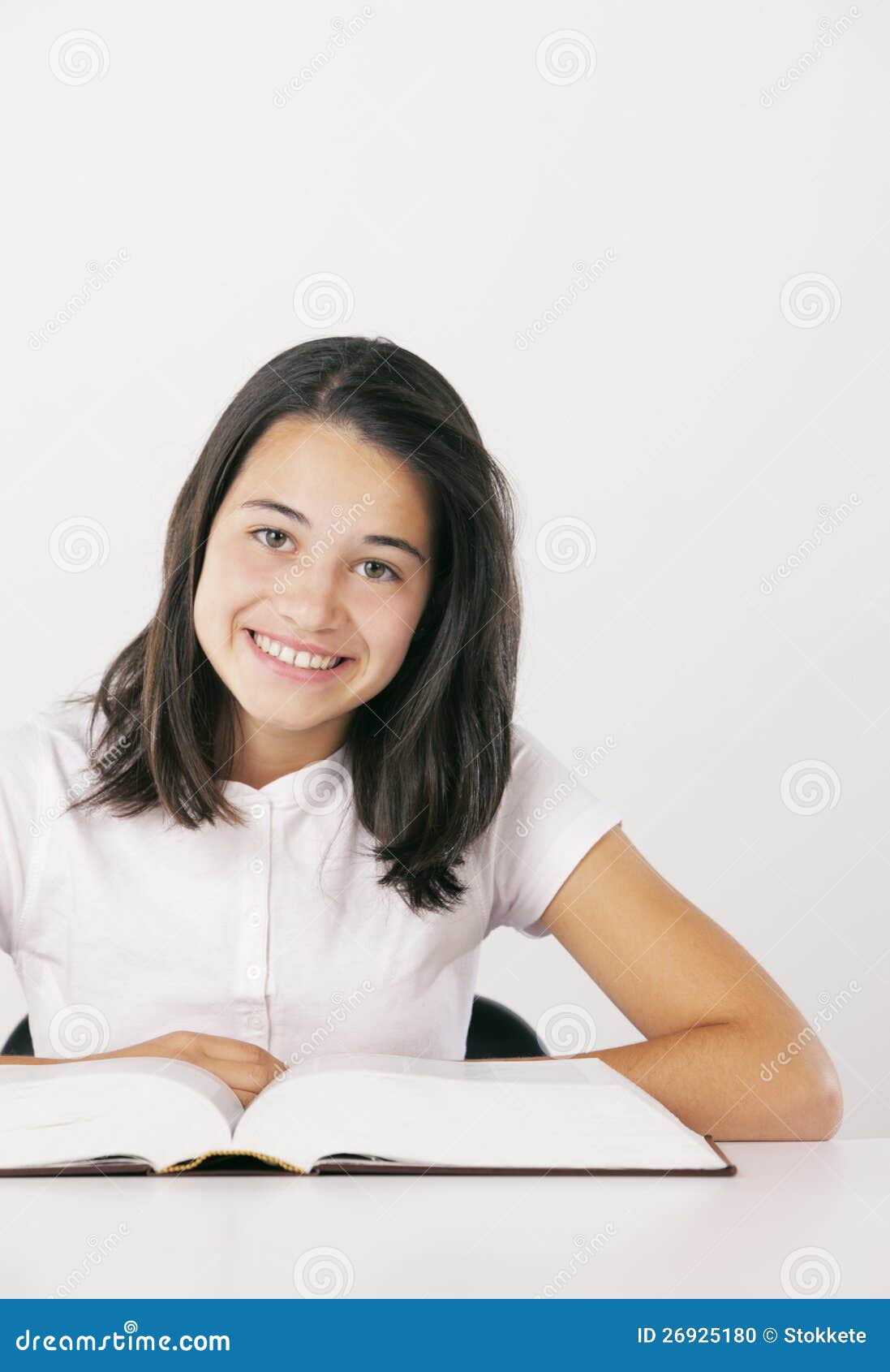Smiling student stock photo. Image of teenagers, study - 26925180