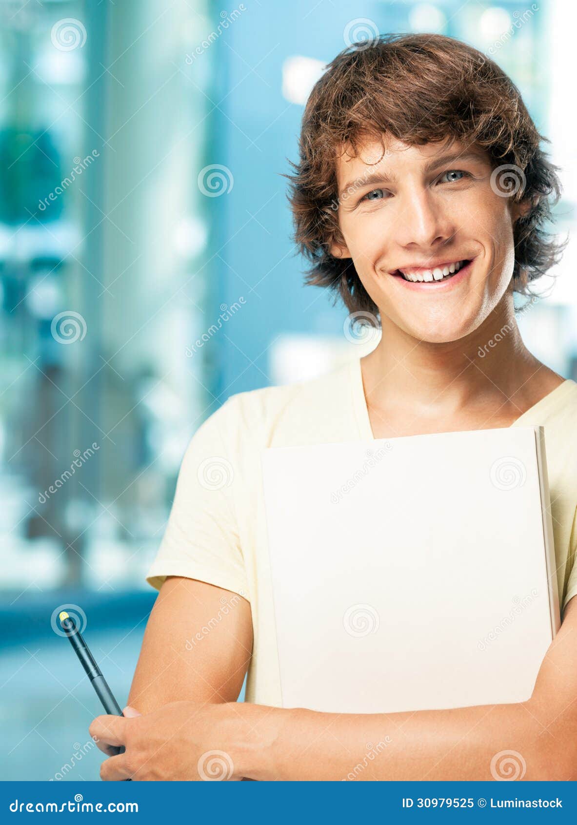 Smiling Student stock image. Image of real, posing, smile - 30979525