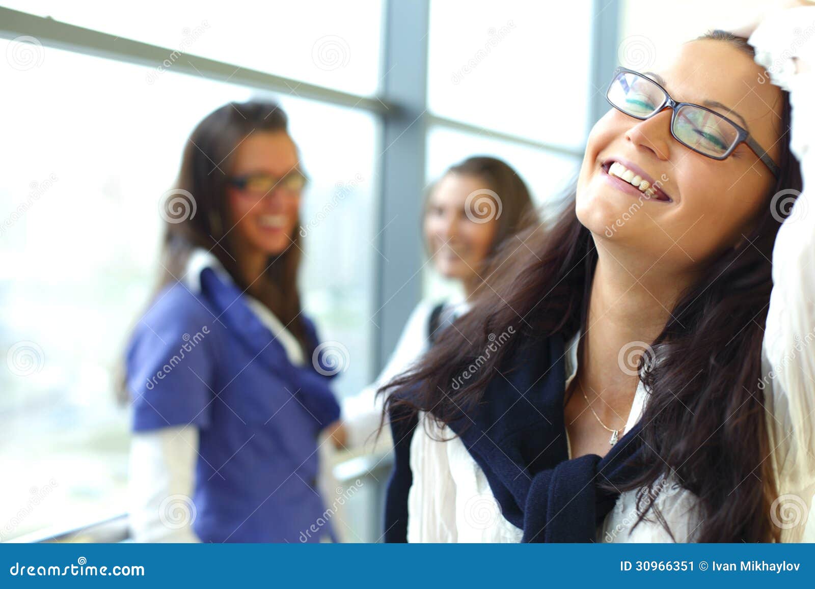 Smiling student stock image. Image of attractive, business - 30966351