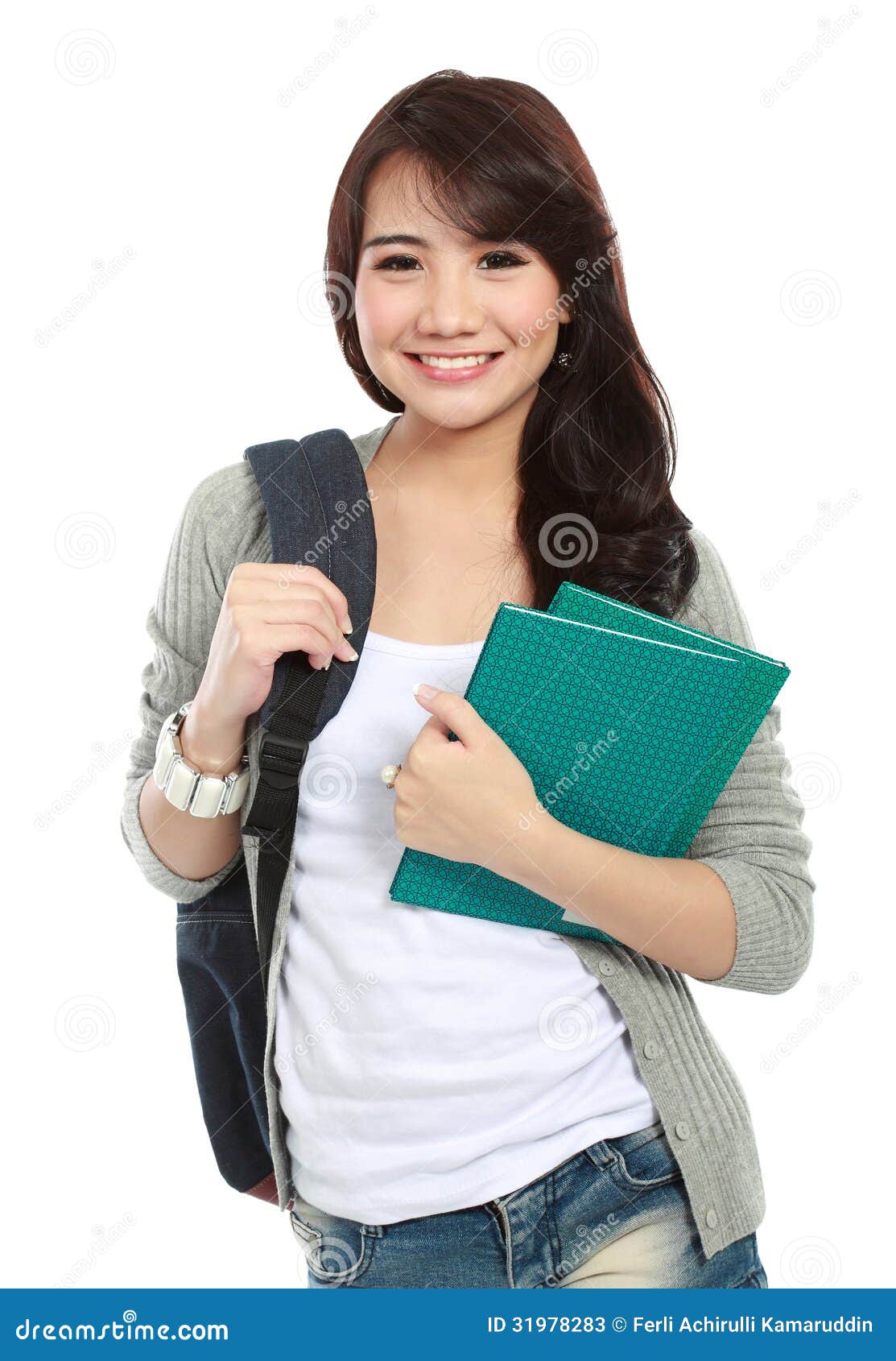Smiling student stock image. Image of beautiful, happiness - 31978283