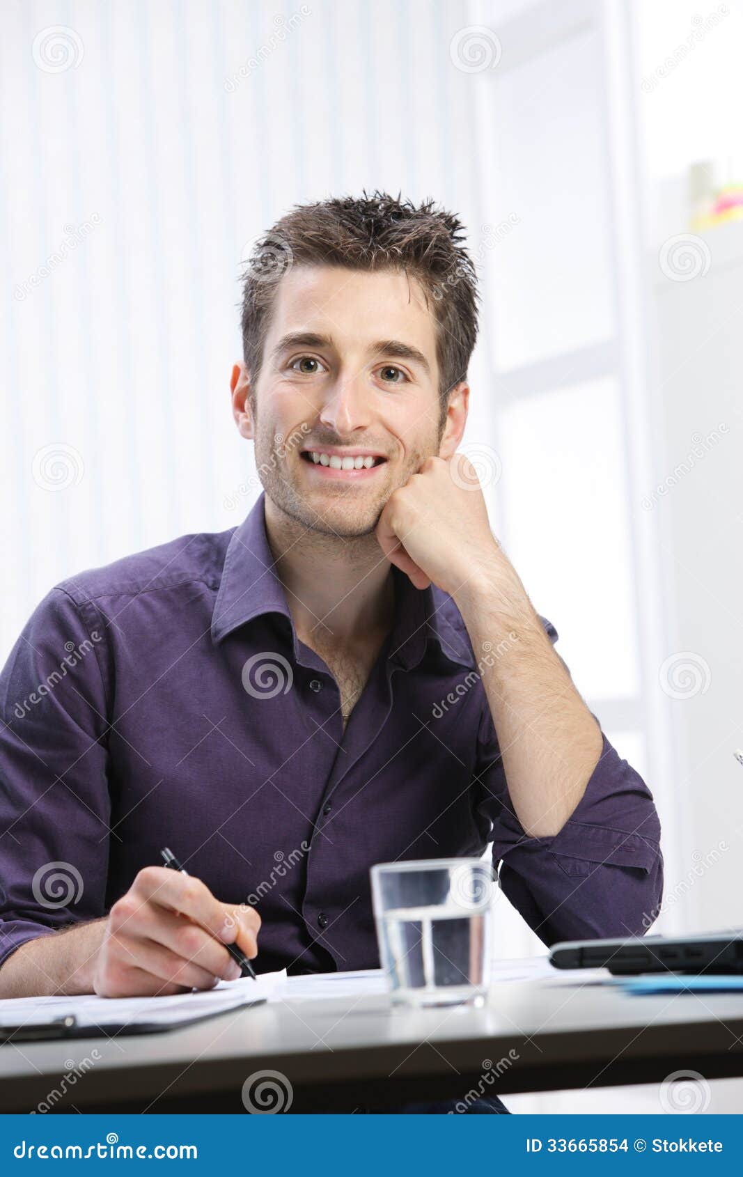 Smiling Student stock photo. Image of education, people - 33665854