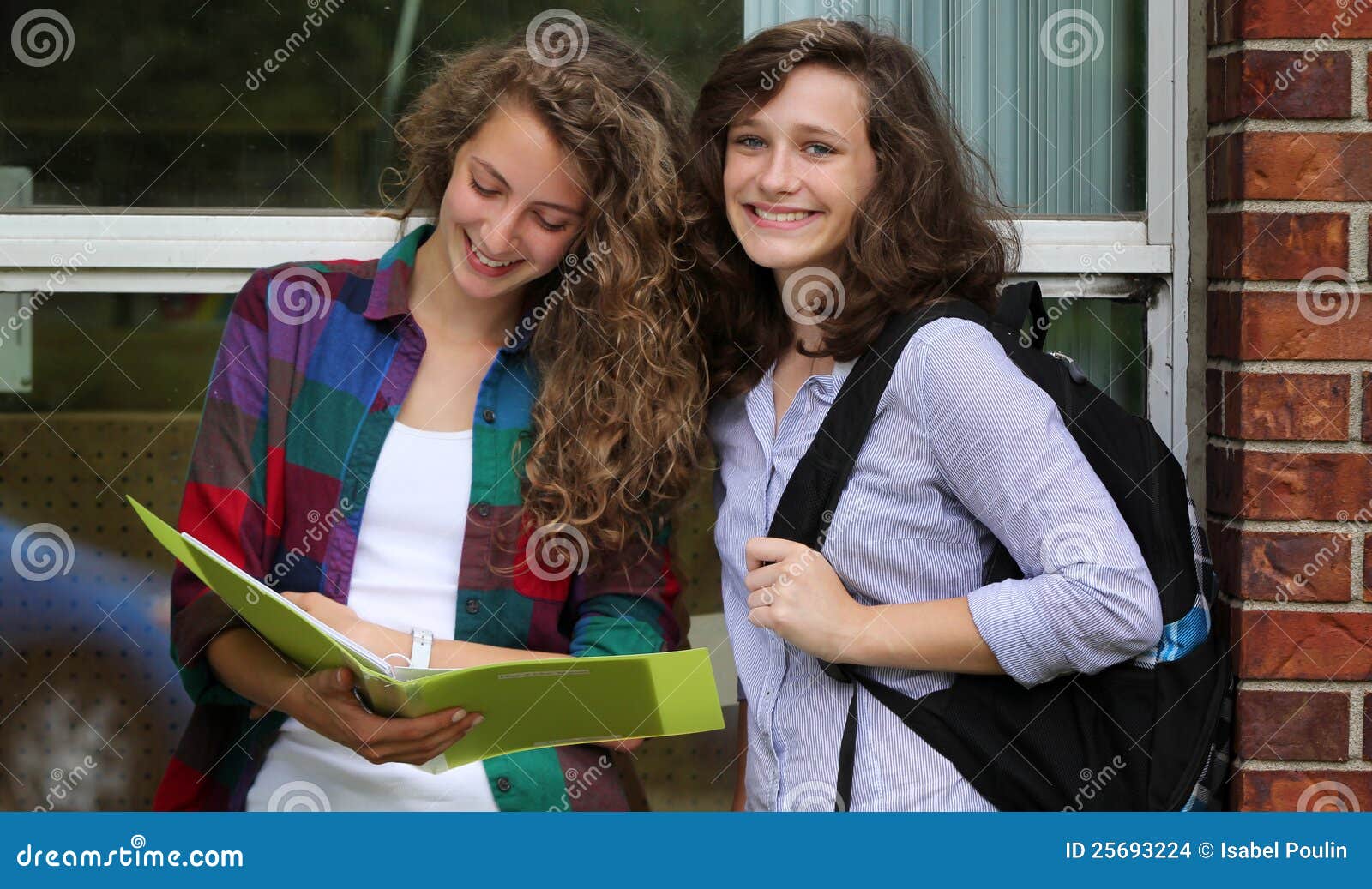 Smiling students stock photo. Image of highschool, health - 25693224