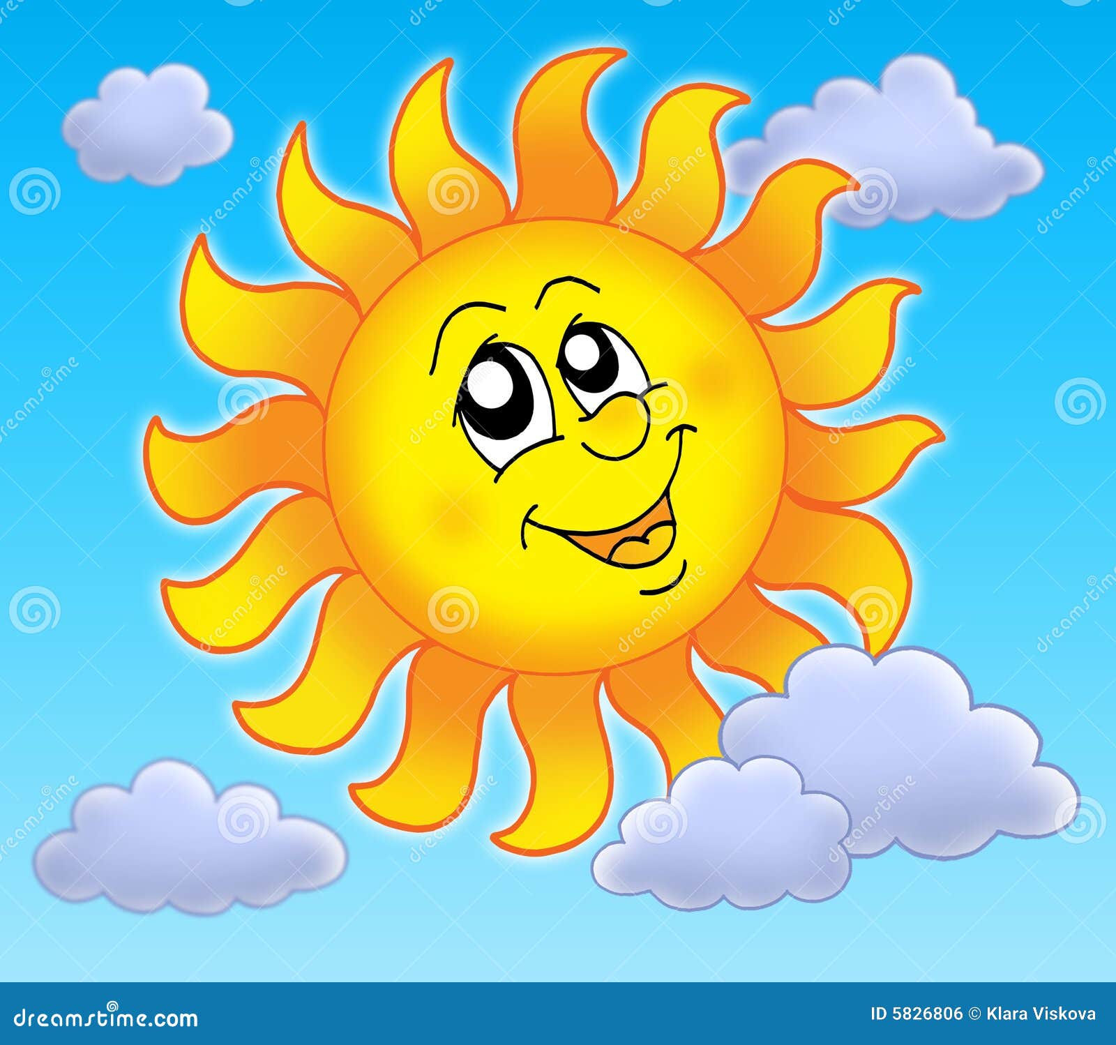 Sky And Sun Clipart Images