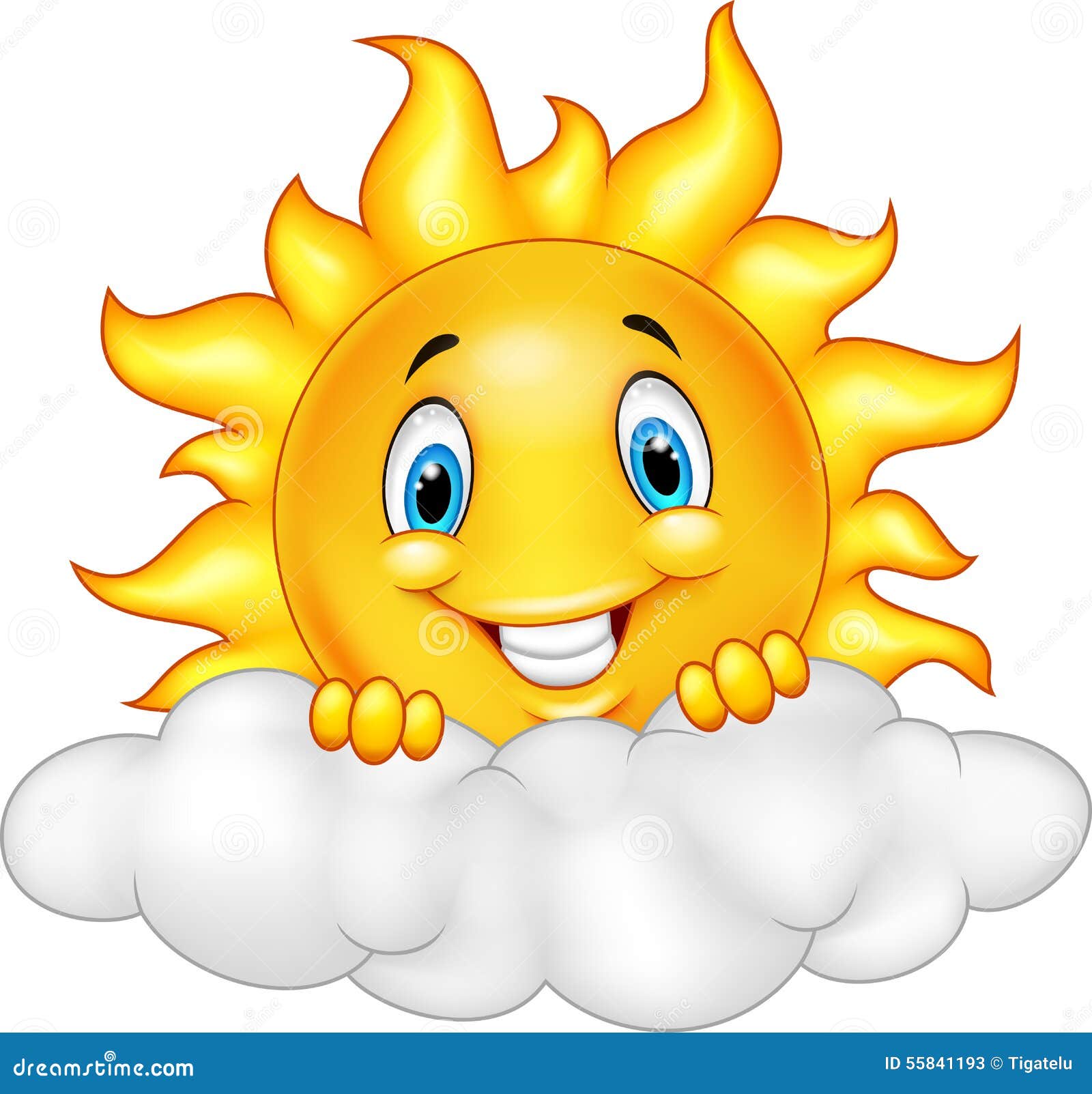 Smiling Sun Cartoon Mascot Character Stock Vector - Illustration of ...