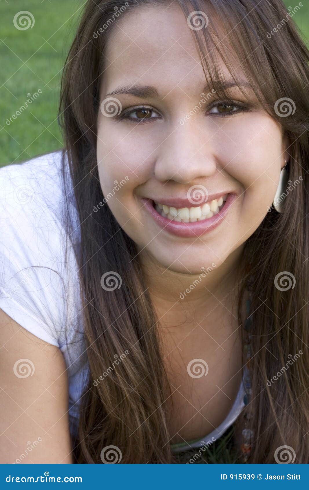 Smiling Teen Girl stock image. Image of smile, woman, girl - 915939