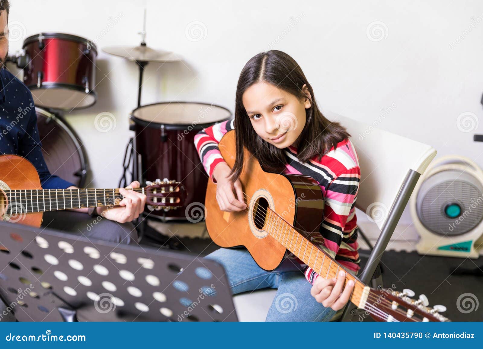 Student Performing Basic Melodies Stock Photo - Image of latin ...