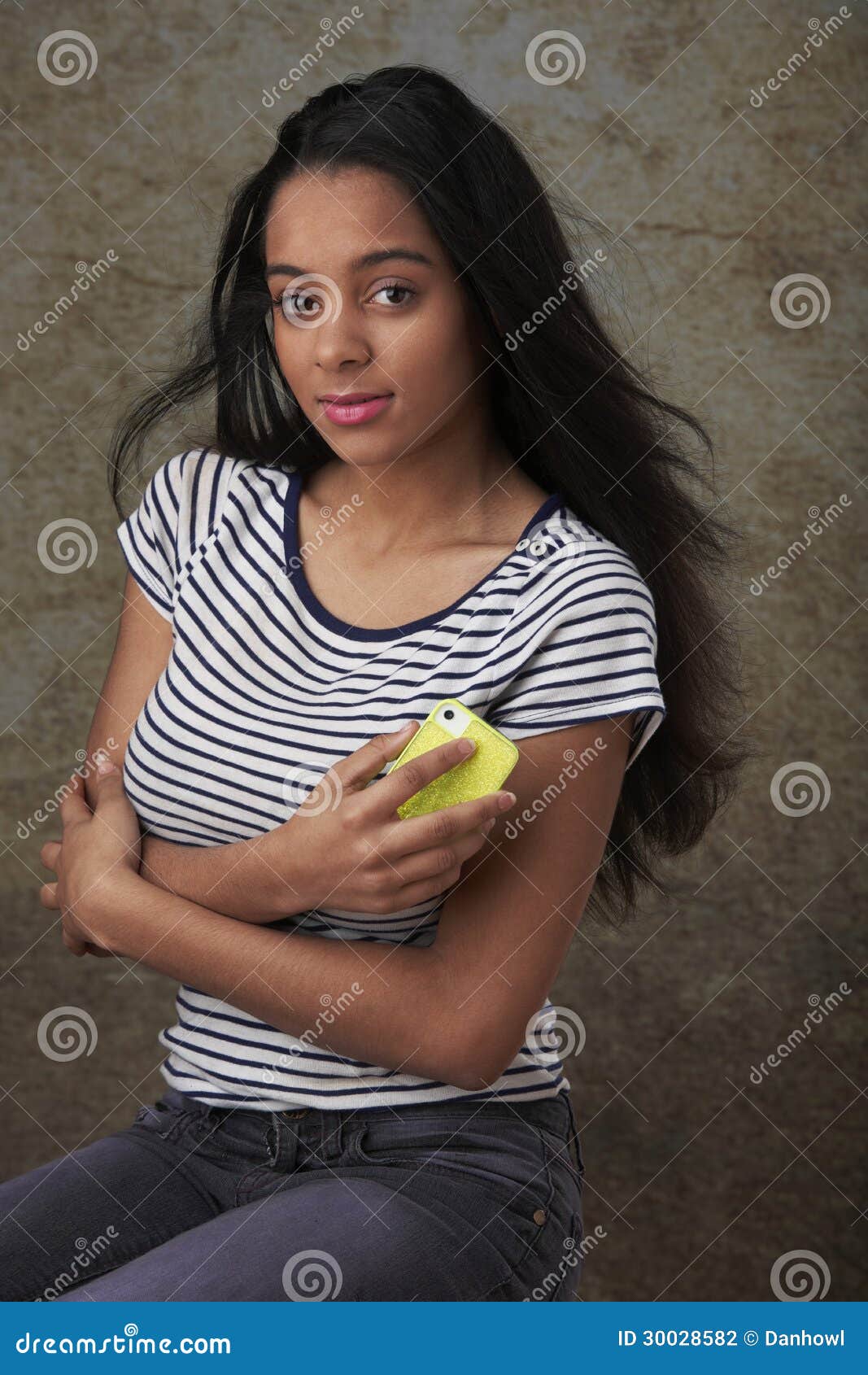 Teenage Text Message stock photo. Image of pretty, isolated - 30028582