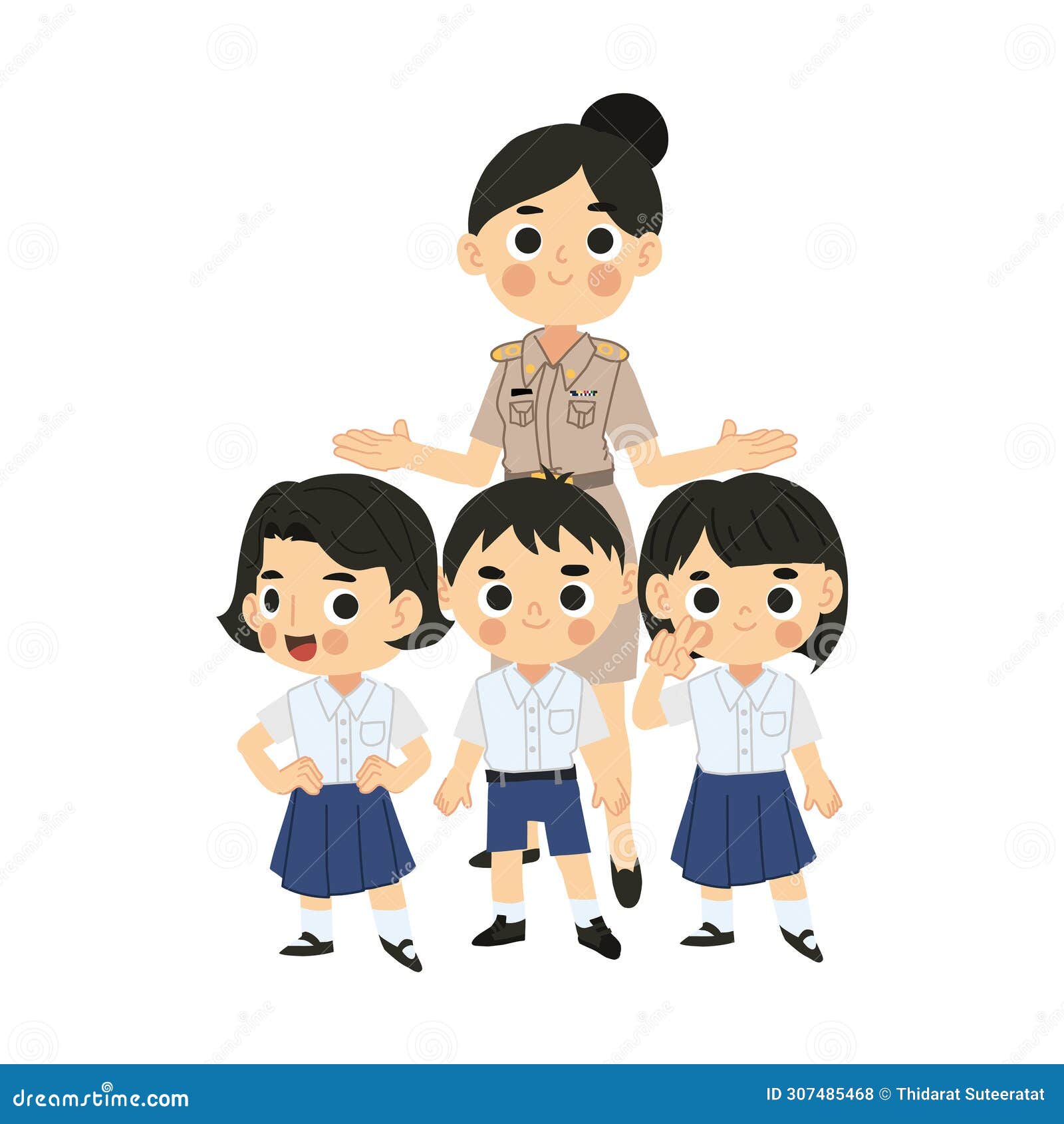 Diverse Classroom Interaction With Engaged Teacher And Students Royalty ...