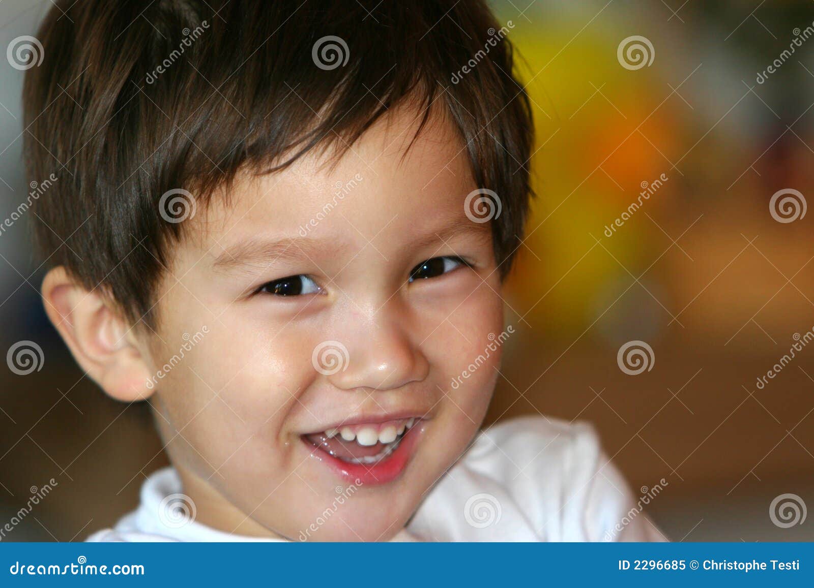 Smiling Toddler stock image. Image of life, naughty, beautiful - 2296685