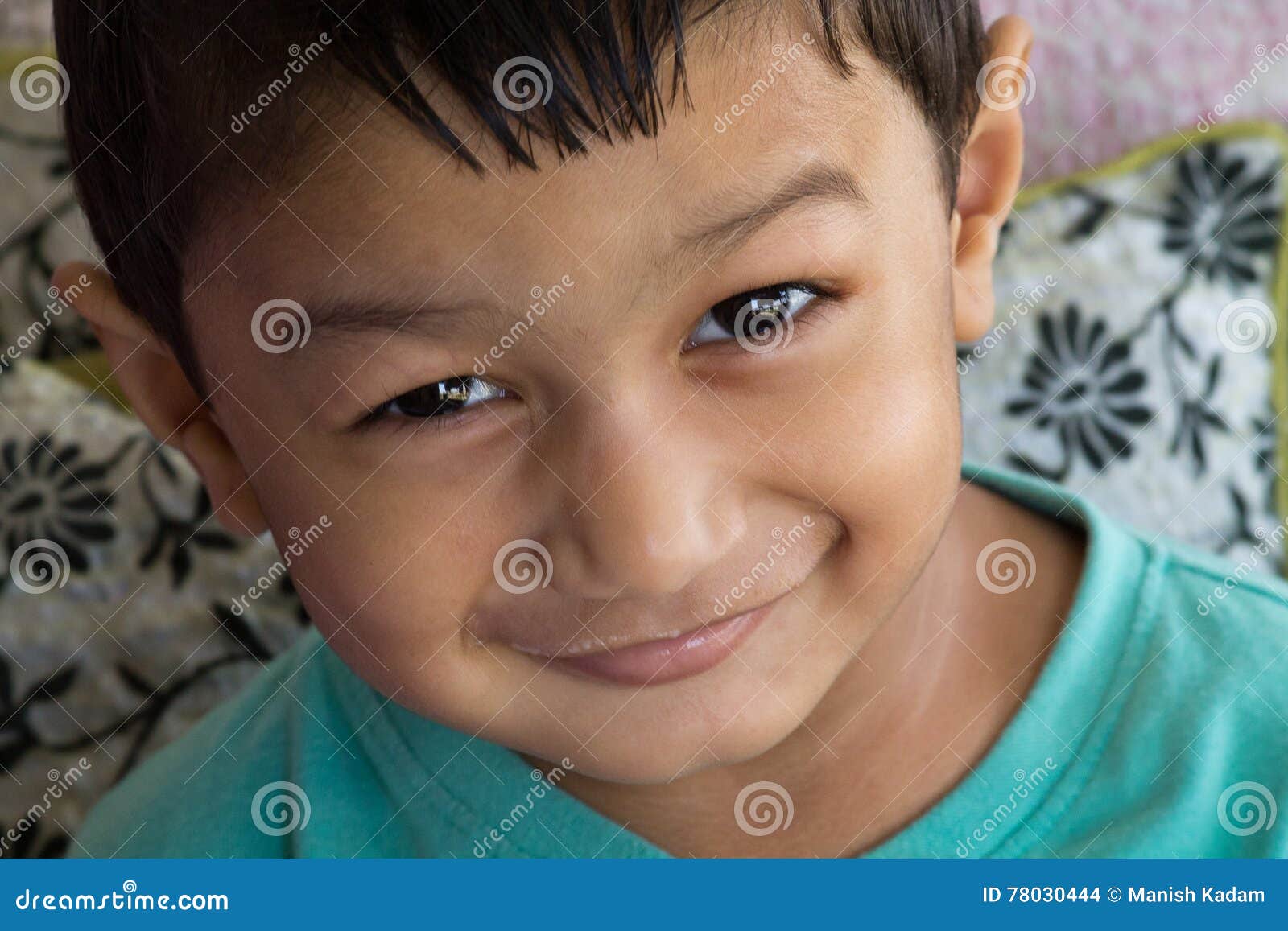 Smiling Toddler stock photo. Image of childhood, happy - 78030444