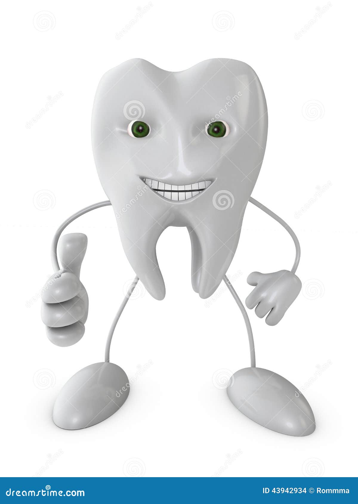 Smiling tooth stock illustration. Illustration of care - 43942934