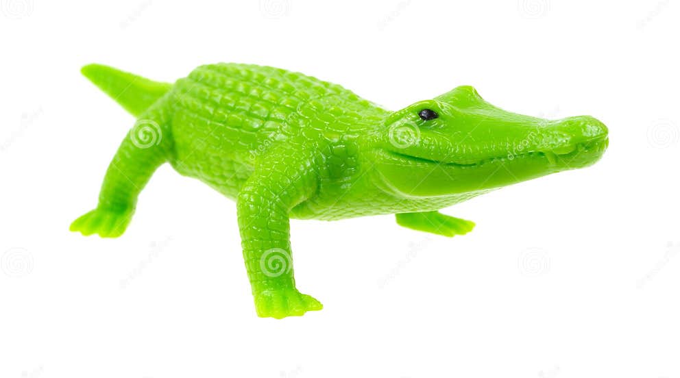 Smiling toy alligator stock photo. Image of tail, green - 27955510