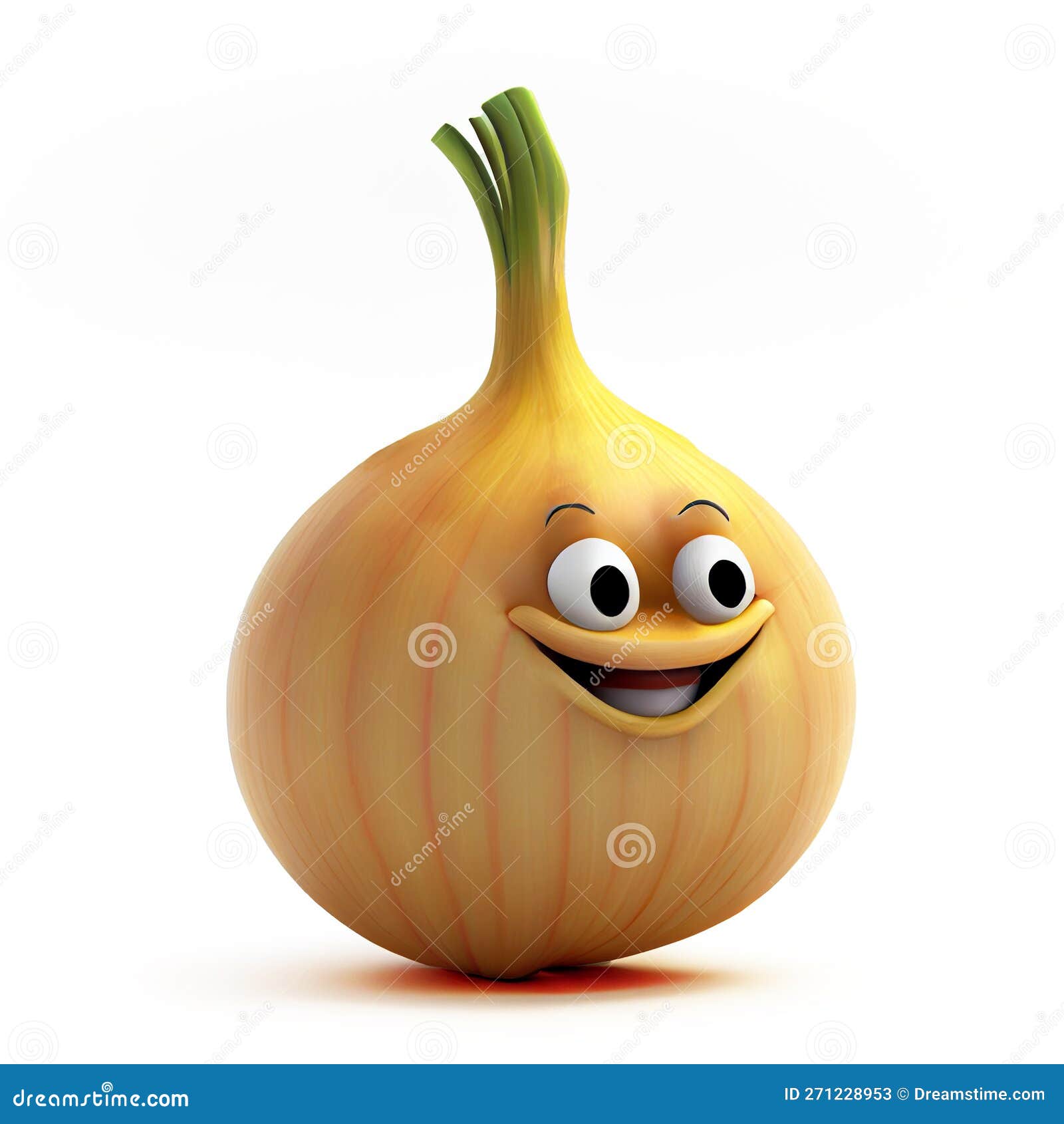 Smiling Toy Onion, Ai Generation Stock Illustration - Illustration of ...