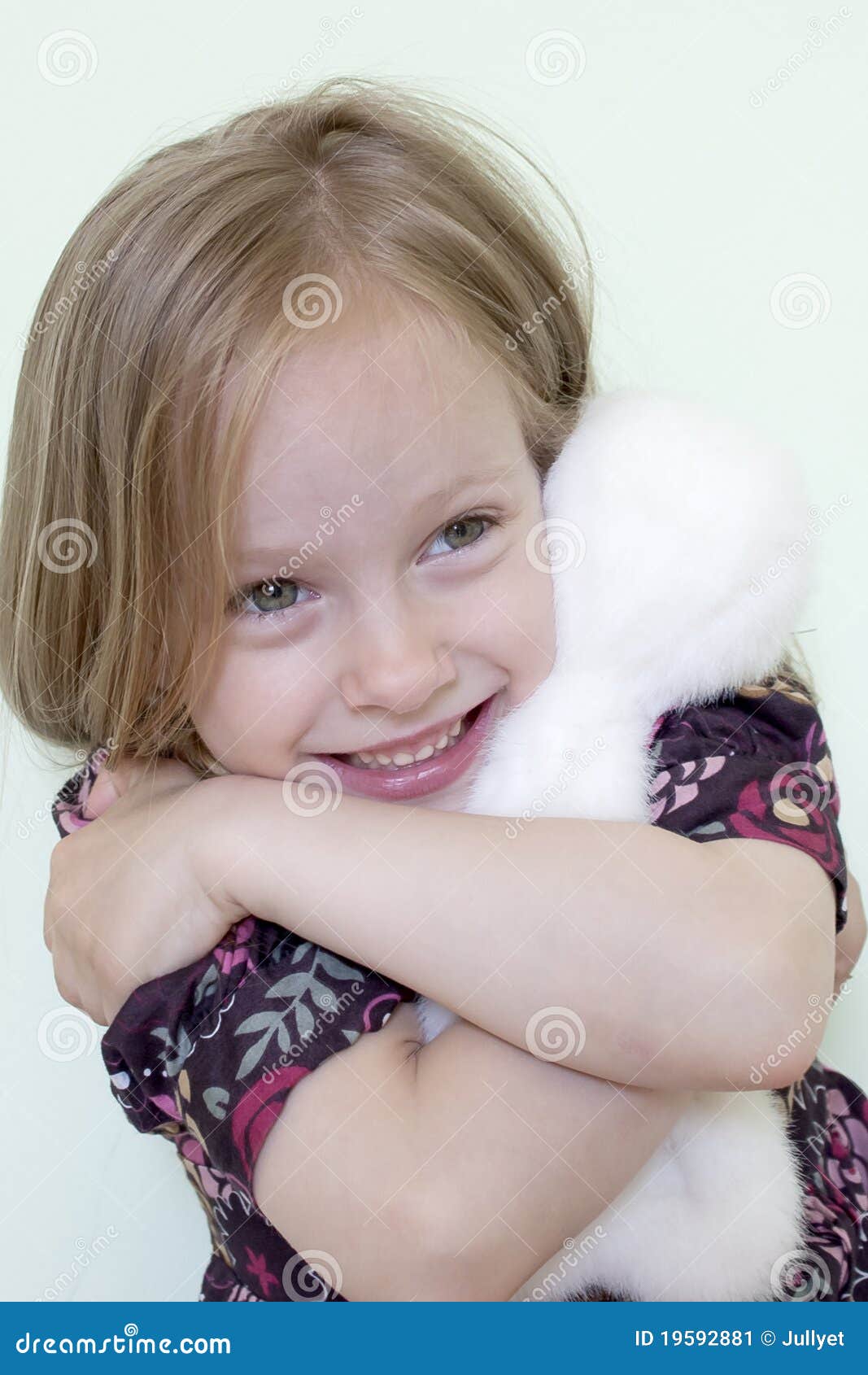 Smiling Veronica stock image. Image of little, beautiful - 19592881