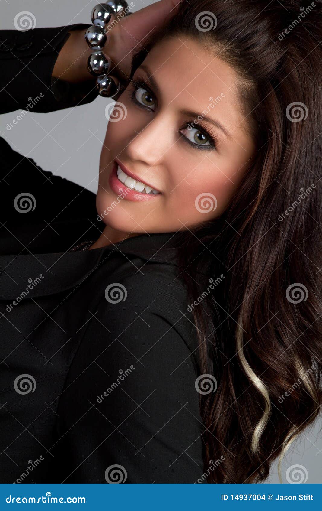 Smiling Woman stock photo. Image of joyful, beauty, closeup - 14937004