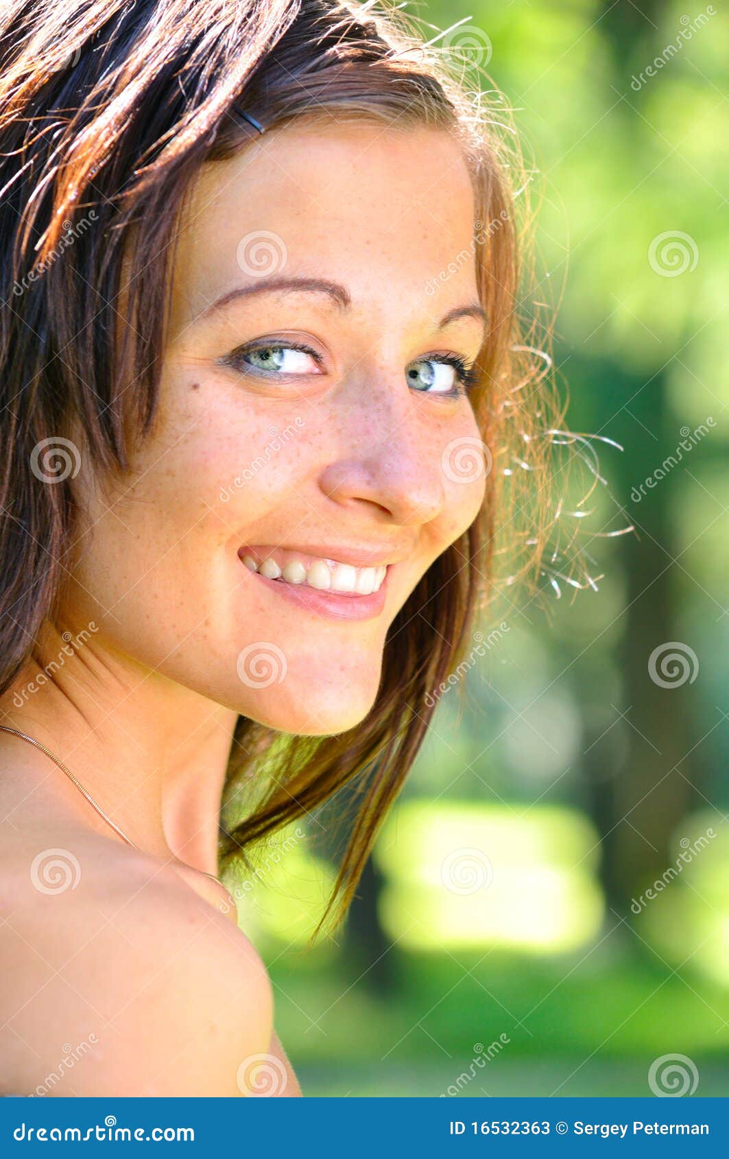 Smiling Woman Stock Image Image Of Caucasian Model 16532363