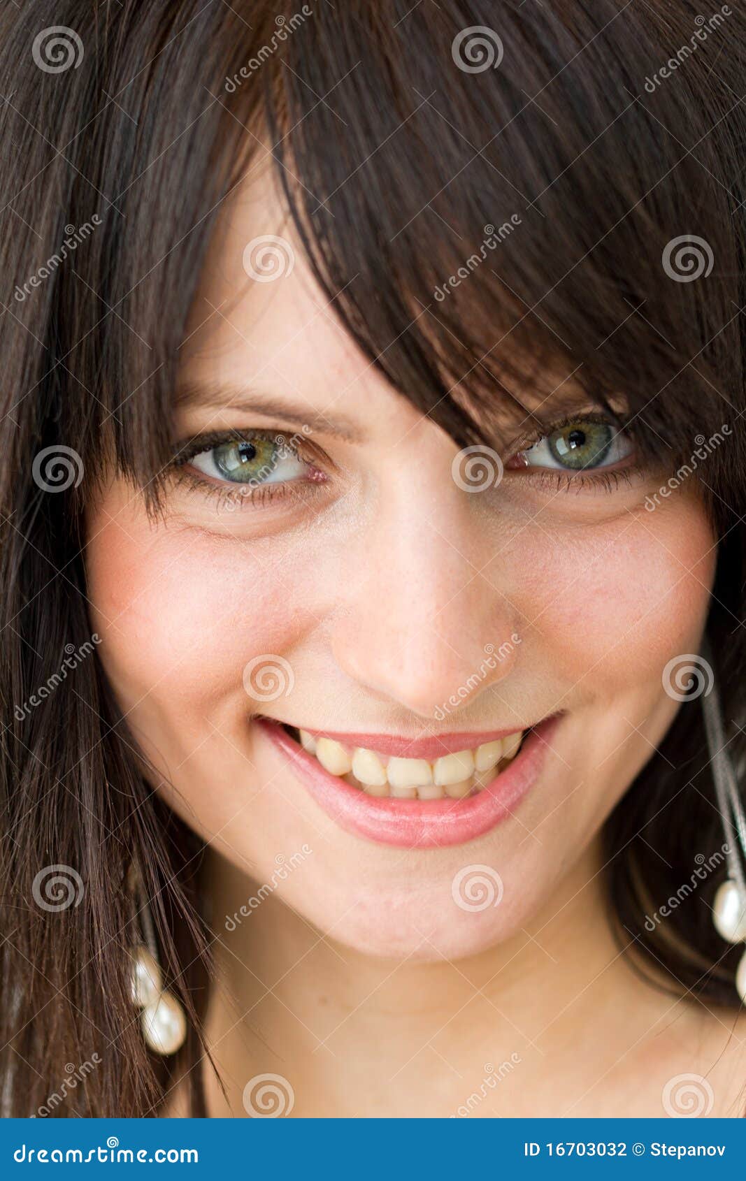 Smiling woman stock photo. Image of person, lady, closeup - 16703032
